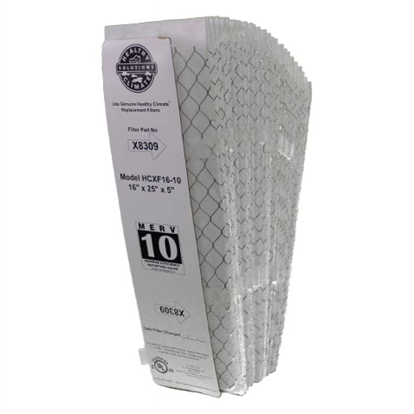 Lennox X8309 Expandable Filter Media, MERV 10, 16 x 25 x 5 - Walmart.com
