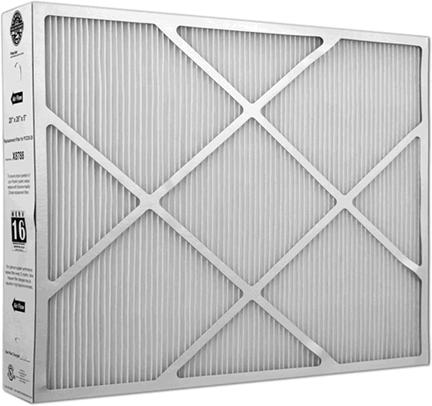 Y6604- PureAir PCO3-20-16 MERV 16 Filter- 20" x 26" x 5" - Walmart.com
