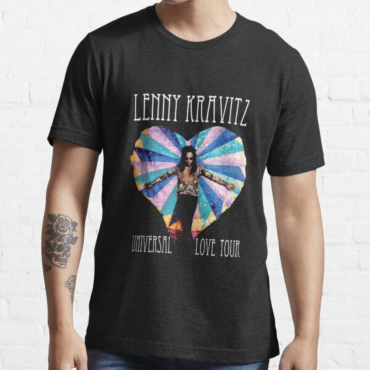 Lenny Kravitz – Universal Love Tour Essential T-Shirt - Walmart.com