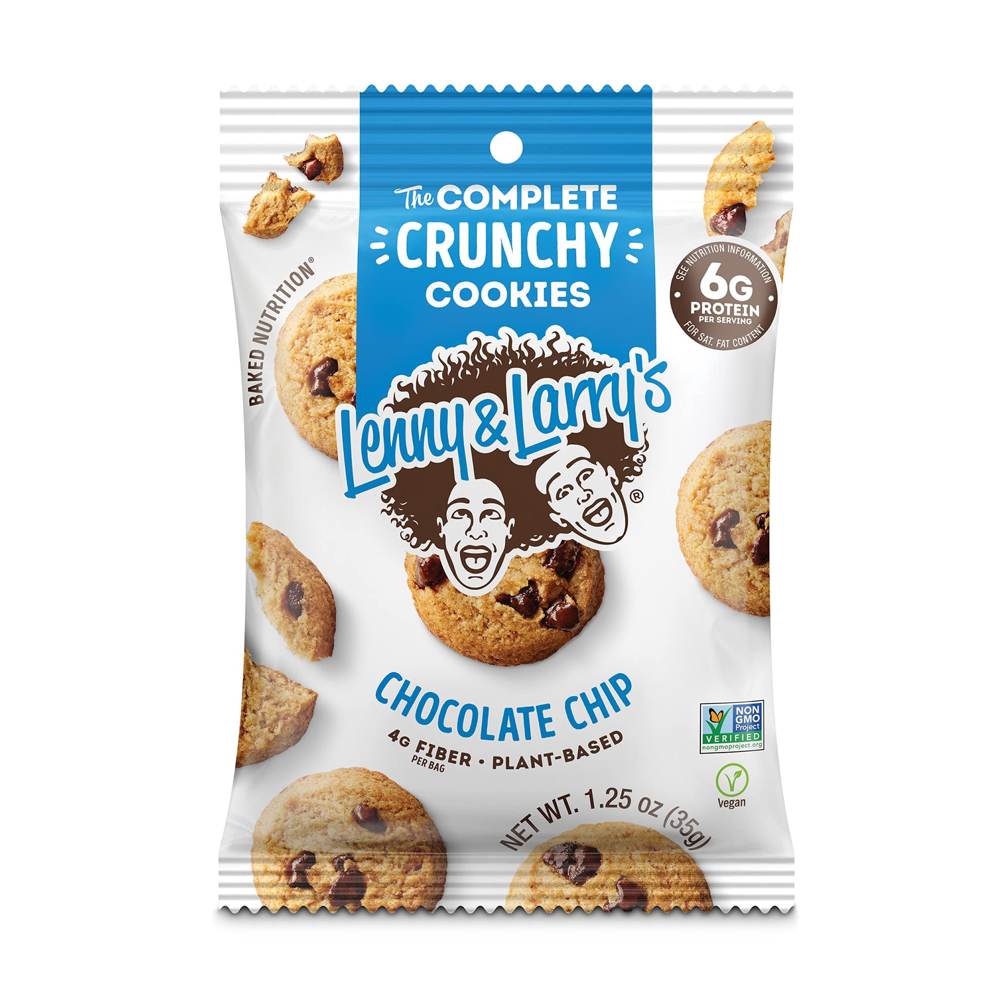 Lenny & Larry's The Complete HYZ01 Crunchy Cookie, Chocolate Chip, 6g ...