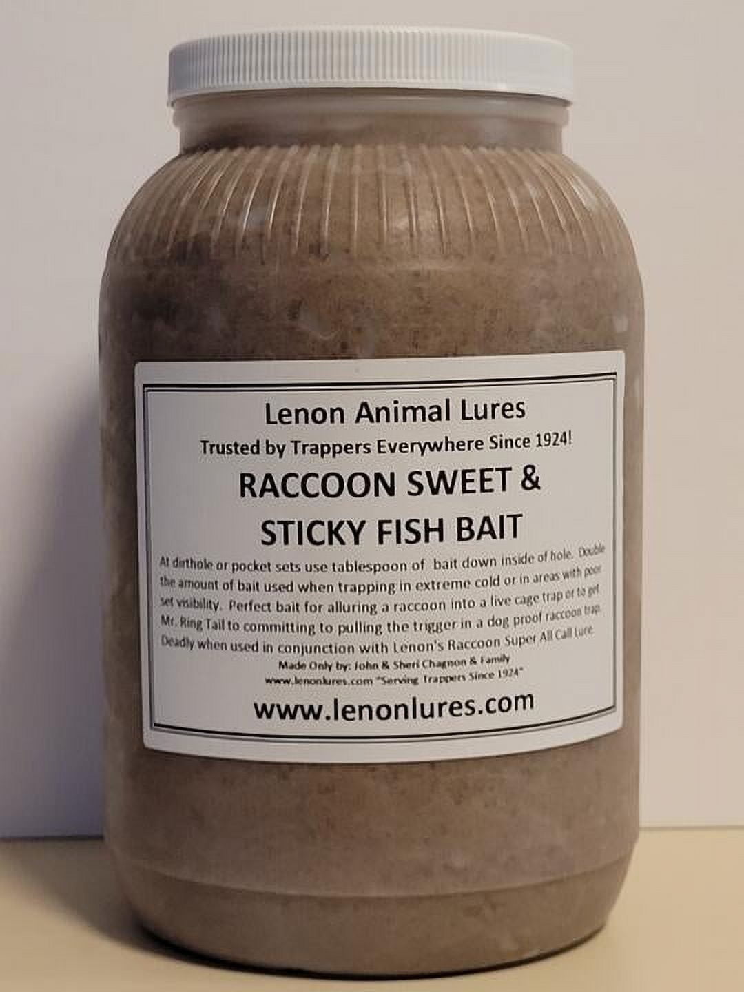 Lenon's Brand Raccoon Sweet & Sticky Fish Paste Bait - Walmart.com