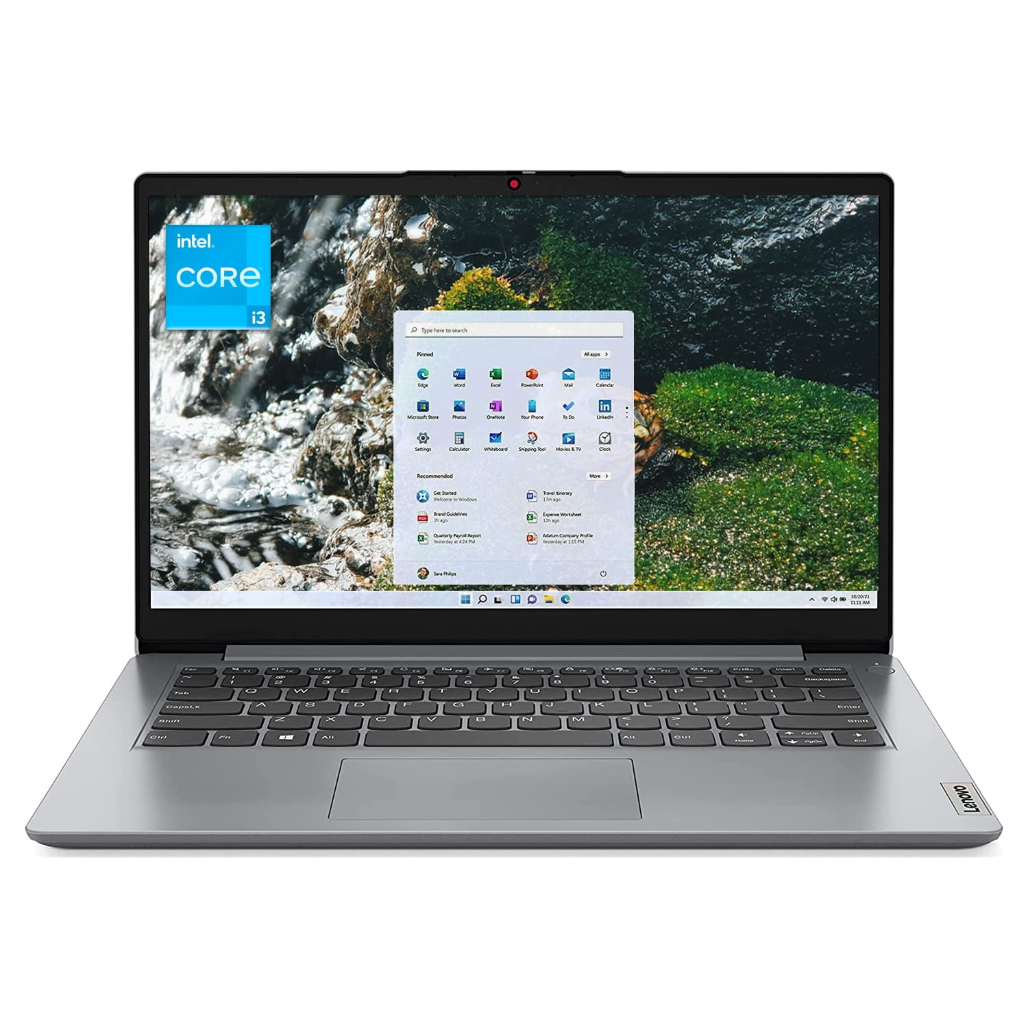 Lenovo 14" Business Laptop, 14" HD Anti-Glare Display, Intel Core i3 ...