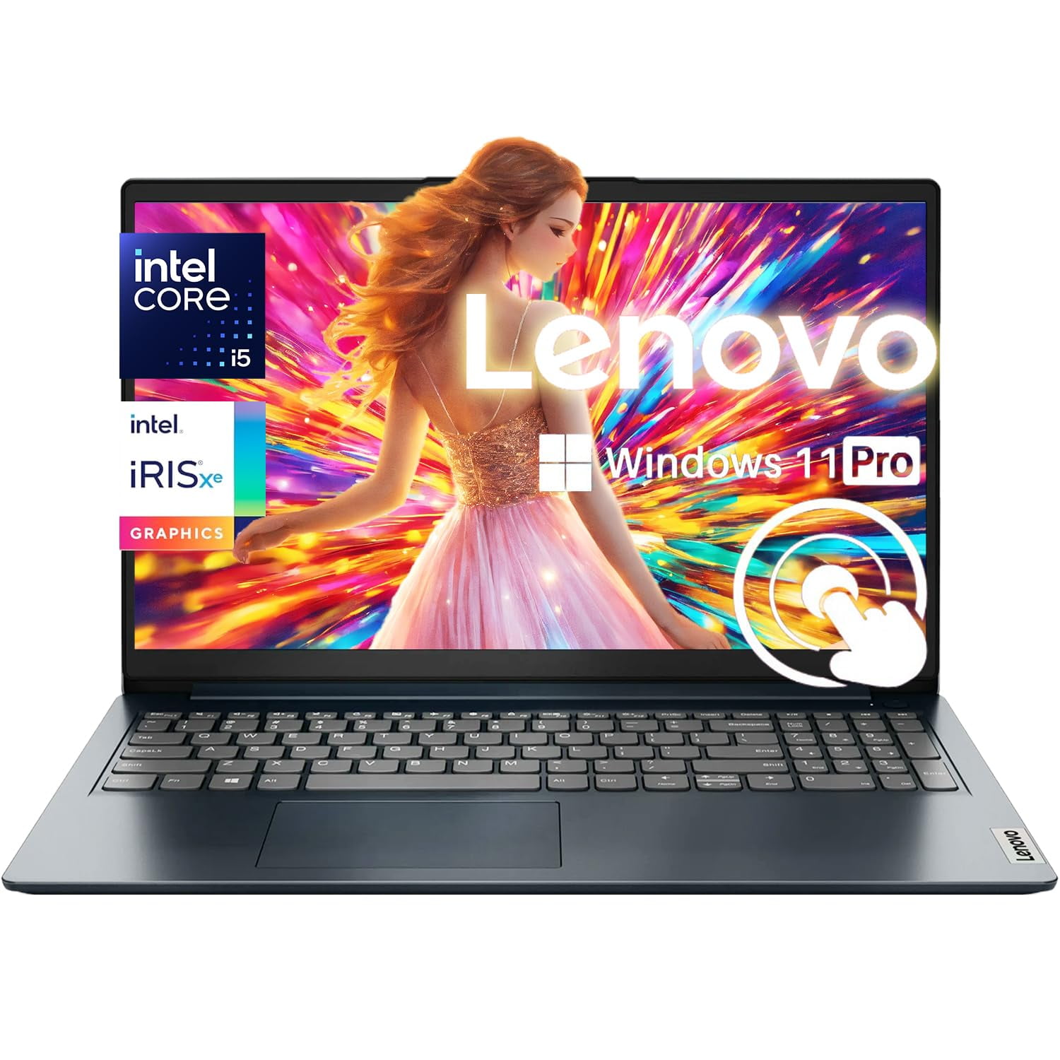 Lenovo 15.6" FHD Touchscreen Laptop | 8GB RAM | 1TB Storage (512GB SSD ...