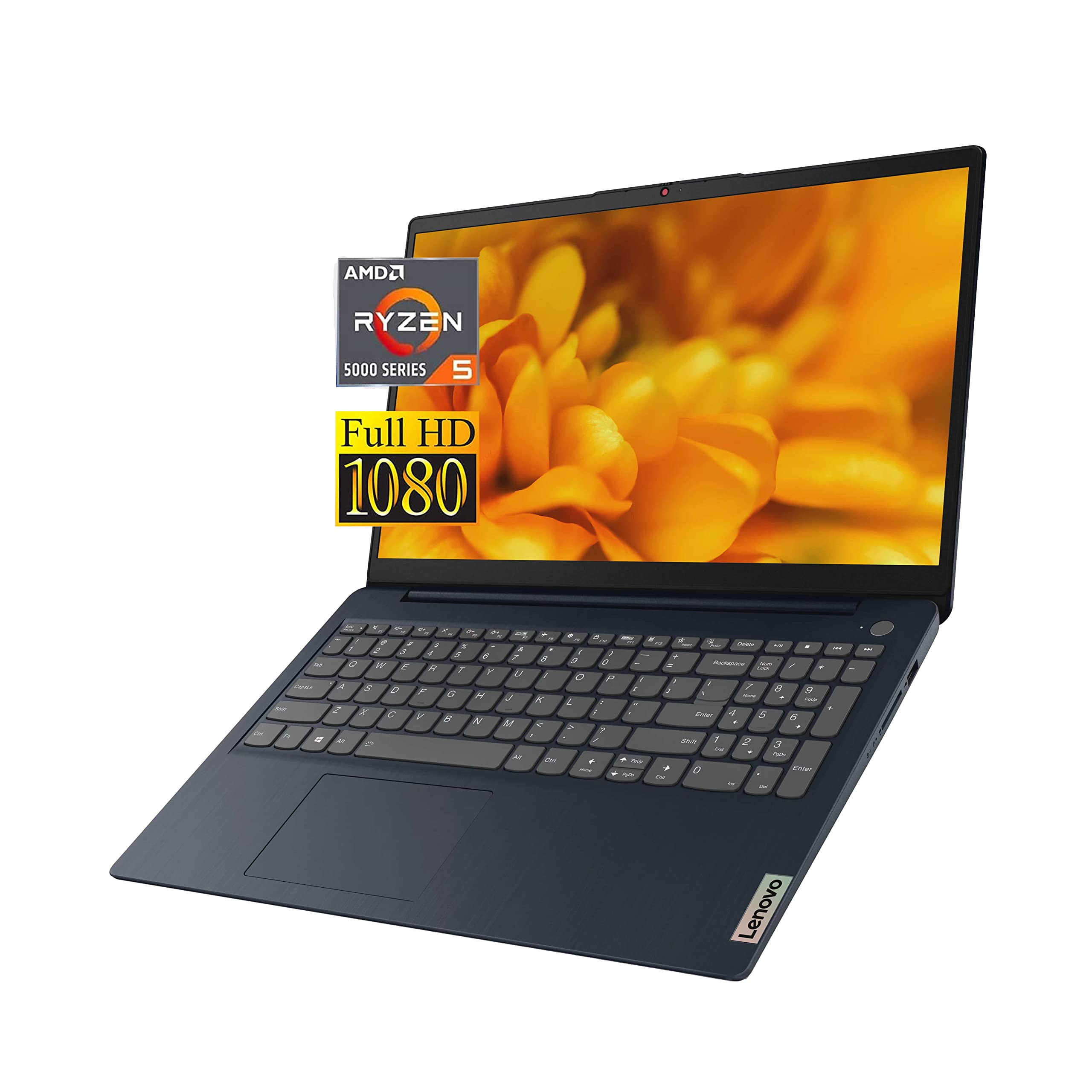Lenovo 2022 Newest Ideapad 3 15.6 Inch FHD Laptop, AMD Ryzen 5 5500U (6 ...