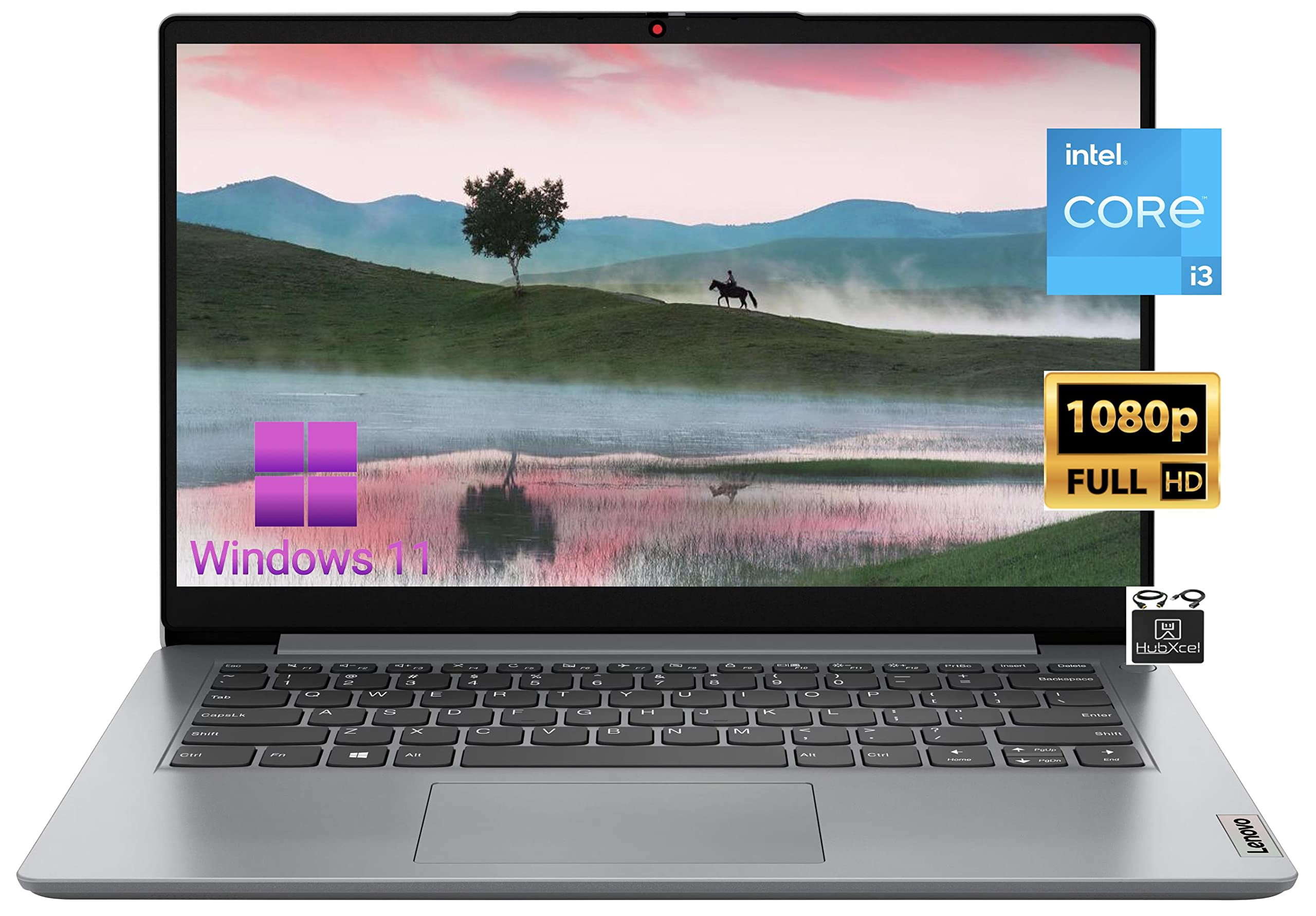 Lenovo 2023 Flagship IdeaPad 3i Laptop 14" FHD Screen, Dual-core Intel ...