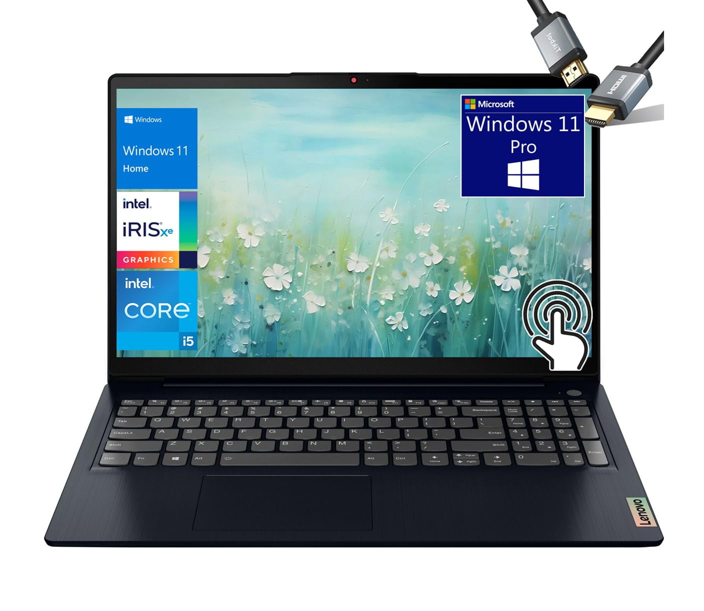 Lenovo 2023 IdeaPad 3i Laptop - Intel Core i5-1155G7-15.6" FHD (1920 x ...