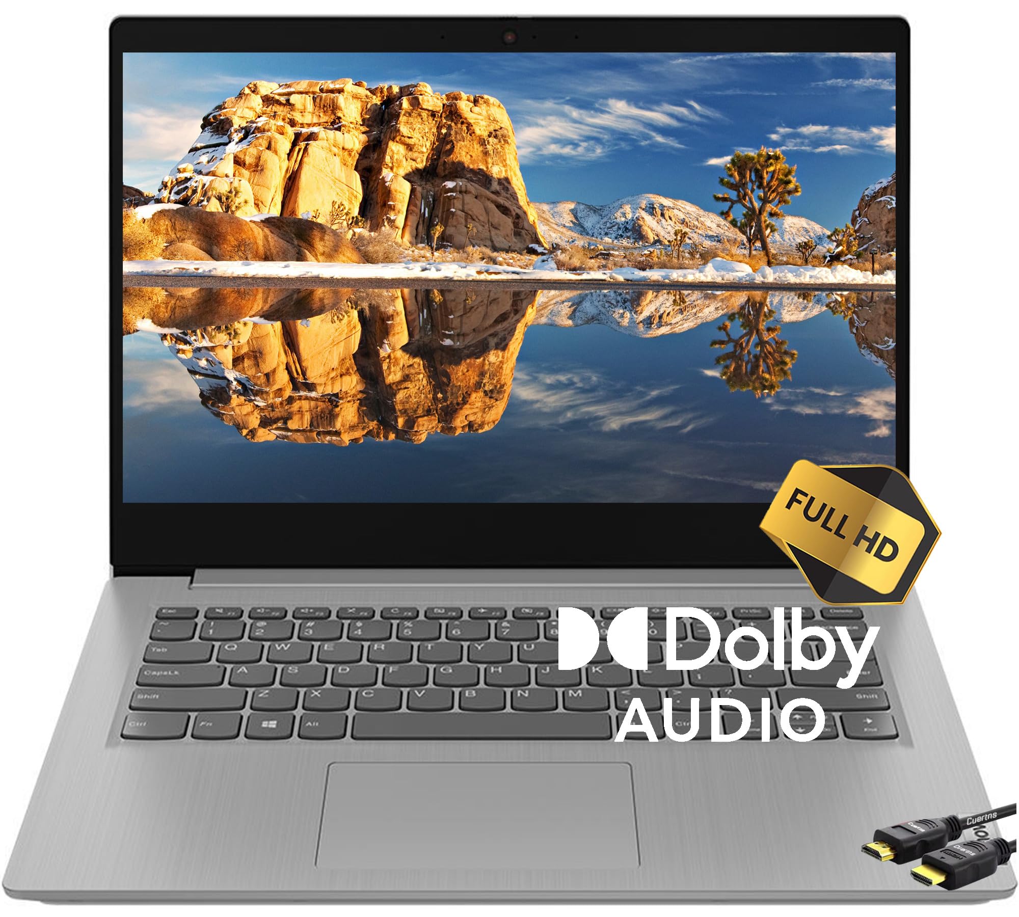 Lenovo 2023 Ideapad 3 14"" FHD Essential Laptop, 11th Gen Intel i3 ...