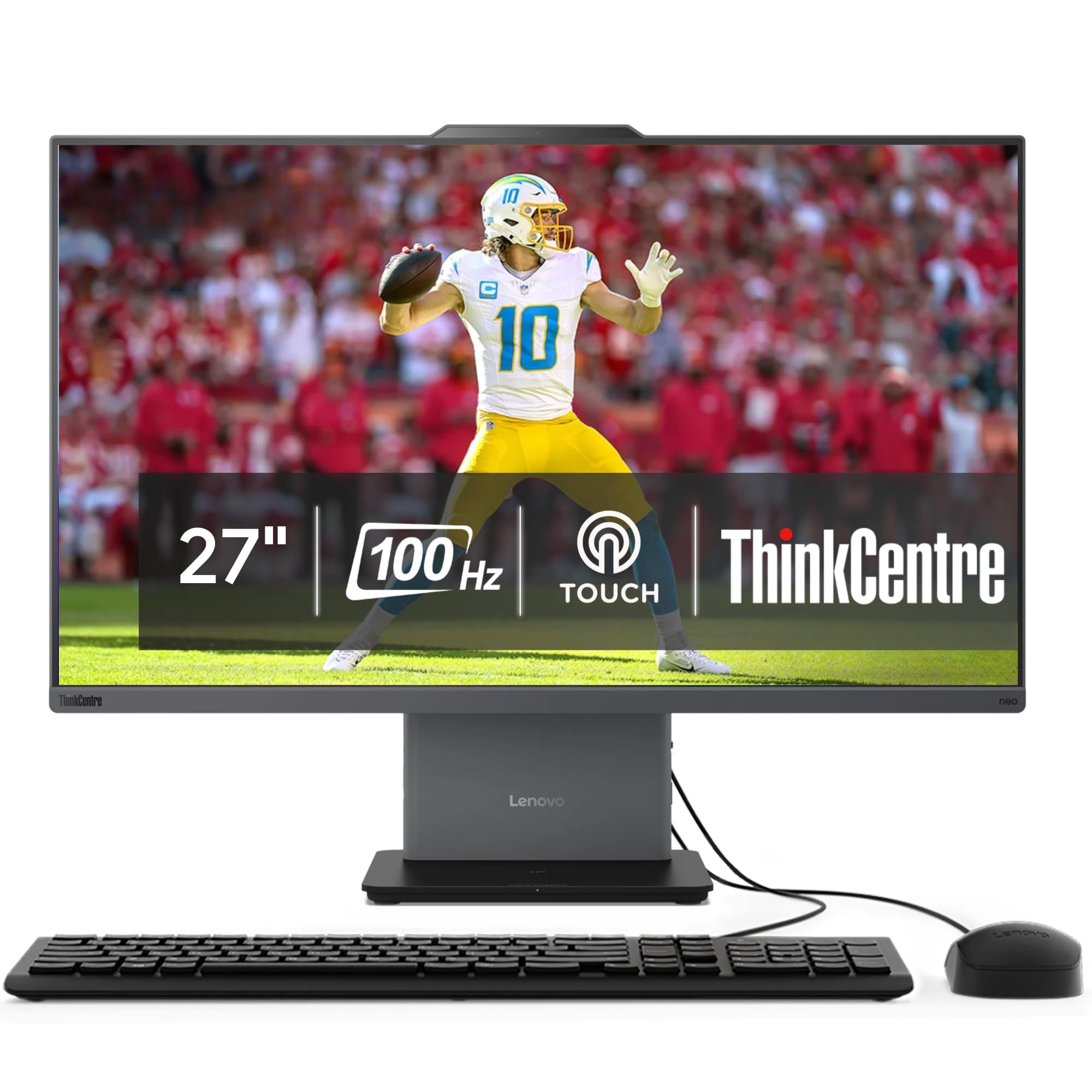 Lenovo 27" FHD Touchscreen All-in-One Desktop Computer * 16GB DDR5 RAM ...