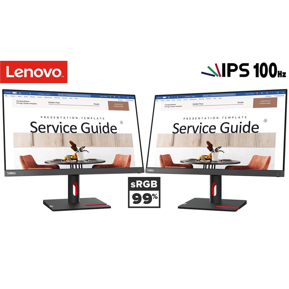 Lenovo 63DEKAT3US 23.8 inch ThinkVision S24i-30 FHD 16:9 100Hz IPS WLED ...