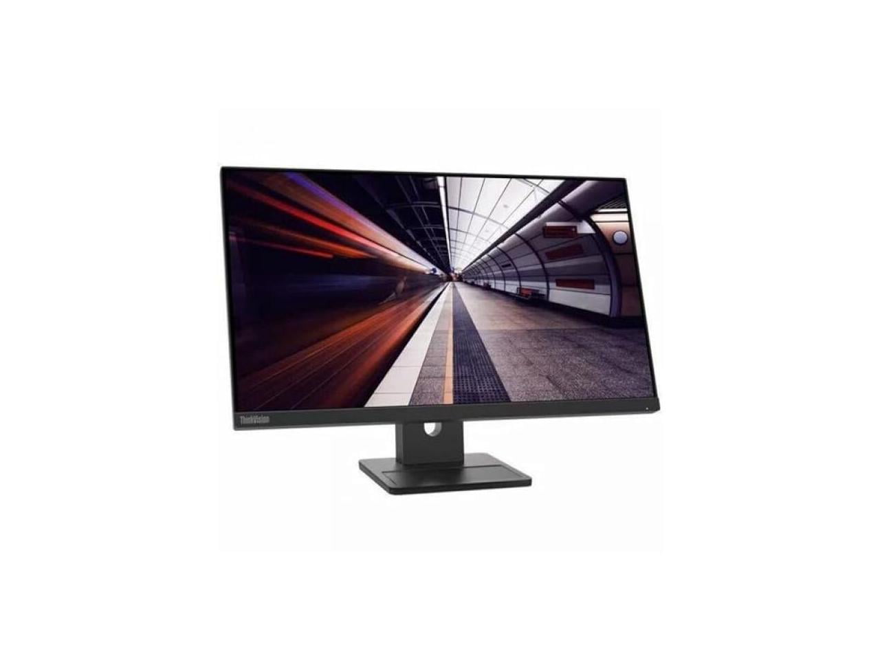 Lenovo ThinkVision E24-30 24" Class Full HD LED Monitor - 16:9 - Raven ...