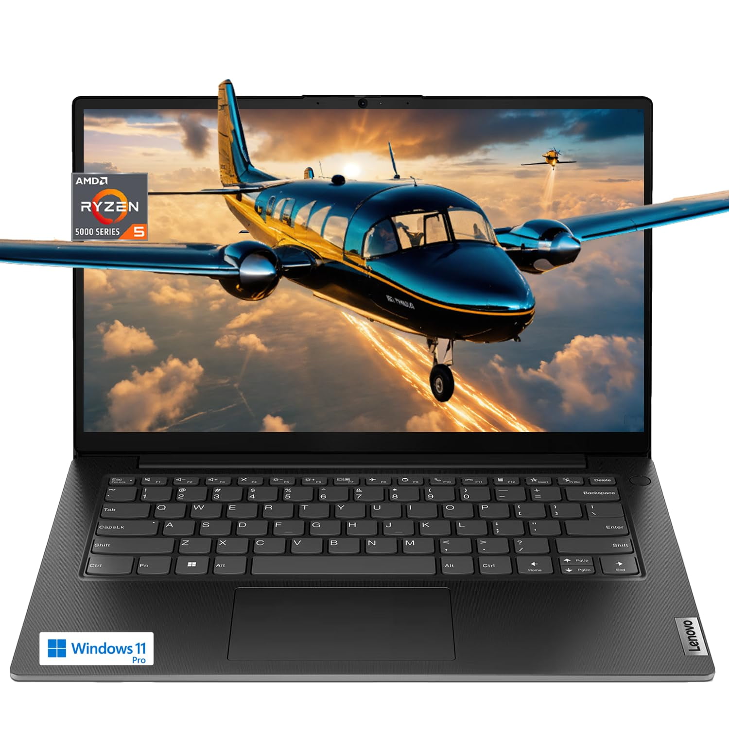Lenovo Business Laptop, 14"" FHD Display, AMD Ryzen 5 7520U Processor ...