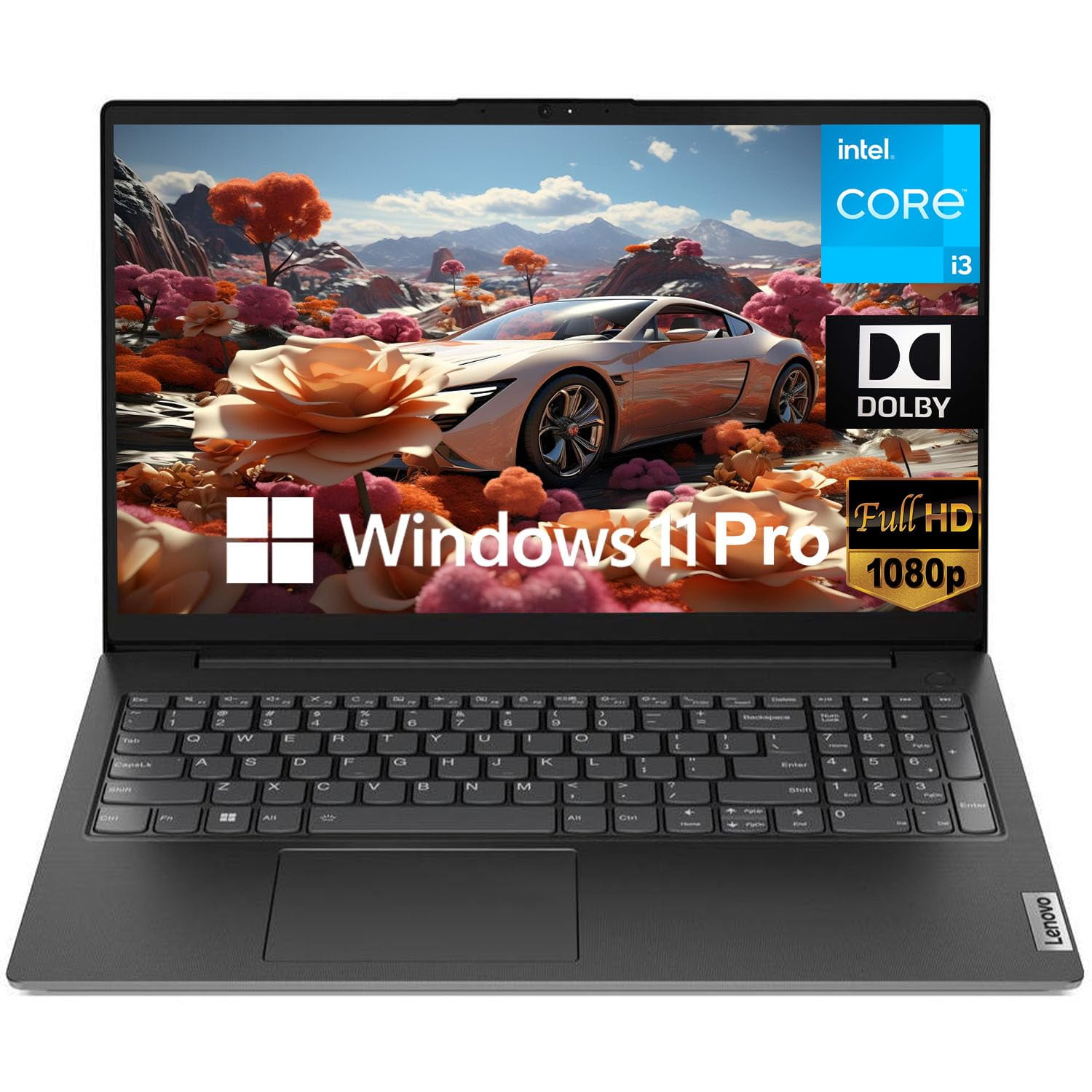 Lenovo Business Laptop, 15.6"" FHD Display, Intel Core i3-1215U ...