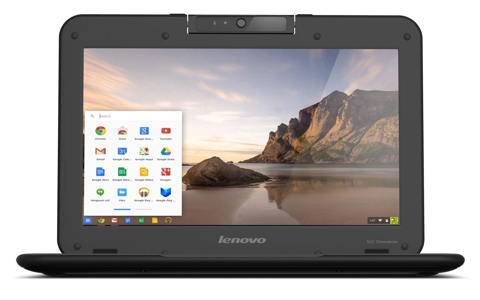 Pre-Owned Lenovo Chromebook N21, 2.16 GHz Intel Celeron, 4GB DDR2 RAM, 16GB SSD Hard Drive ...