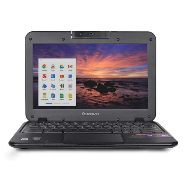 Lenovo Chromebook N21, 2.16 GHz Intel Celeron, 4GB DDR2 RAM, 16GB SSD Hard Drive, Chrome, 11 ...