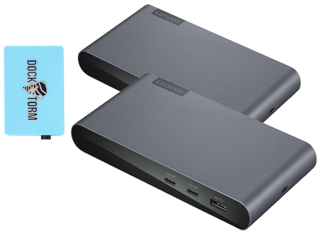 Lenovo Docking Station USB-C Universal Business Dock Bundle with ...