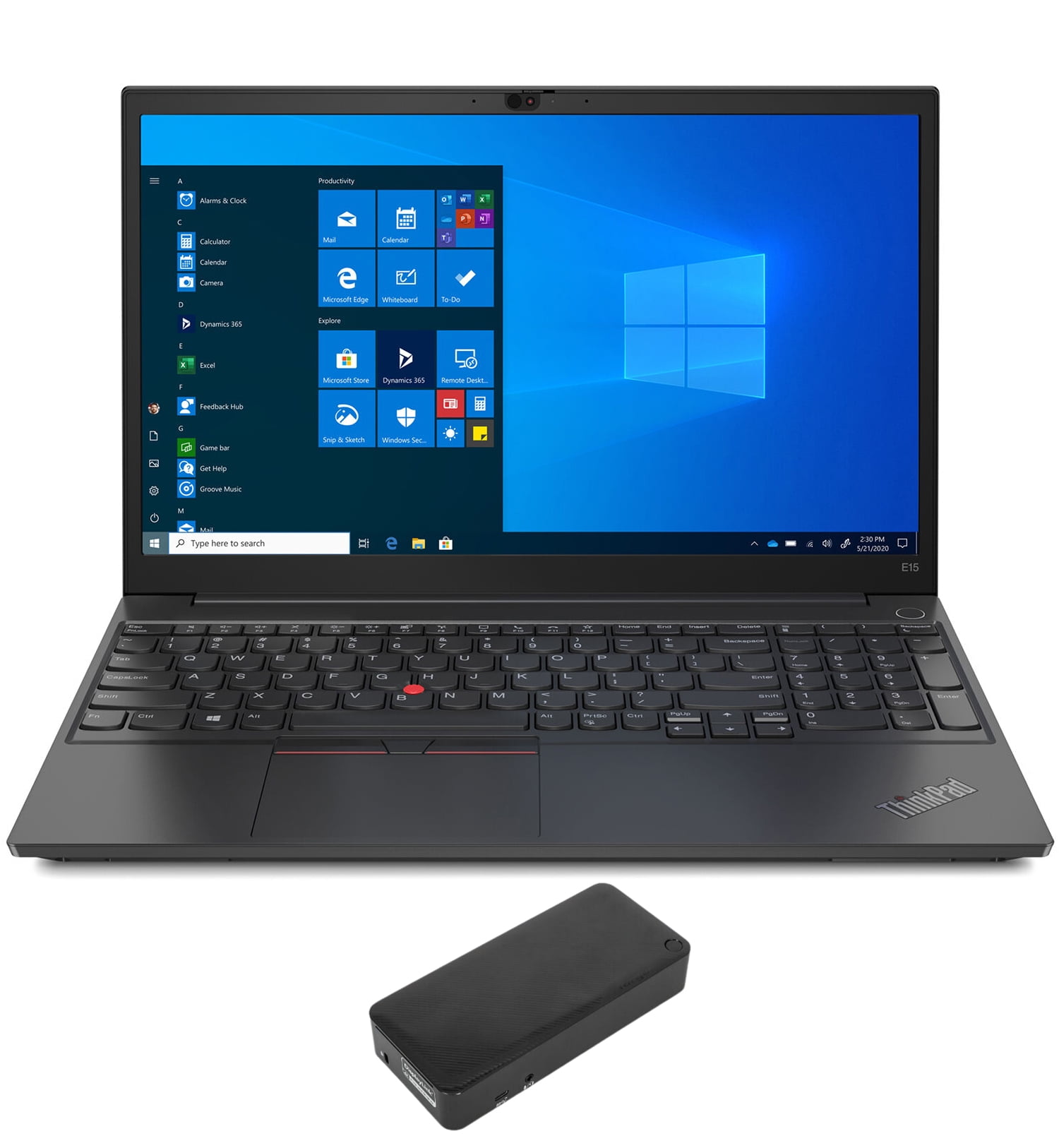 Lenovo E15 Gen 2 Home/Business Laptop (Intel i5-1135G7 4-Core, 15.6in ...