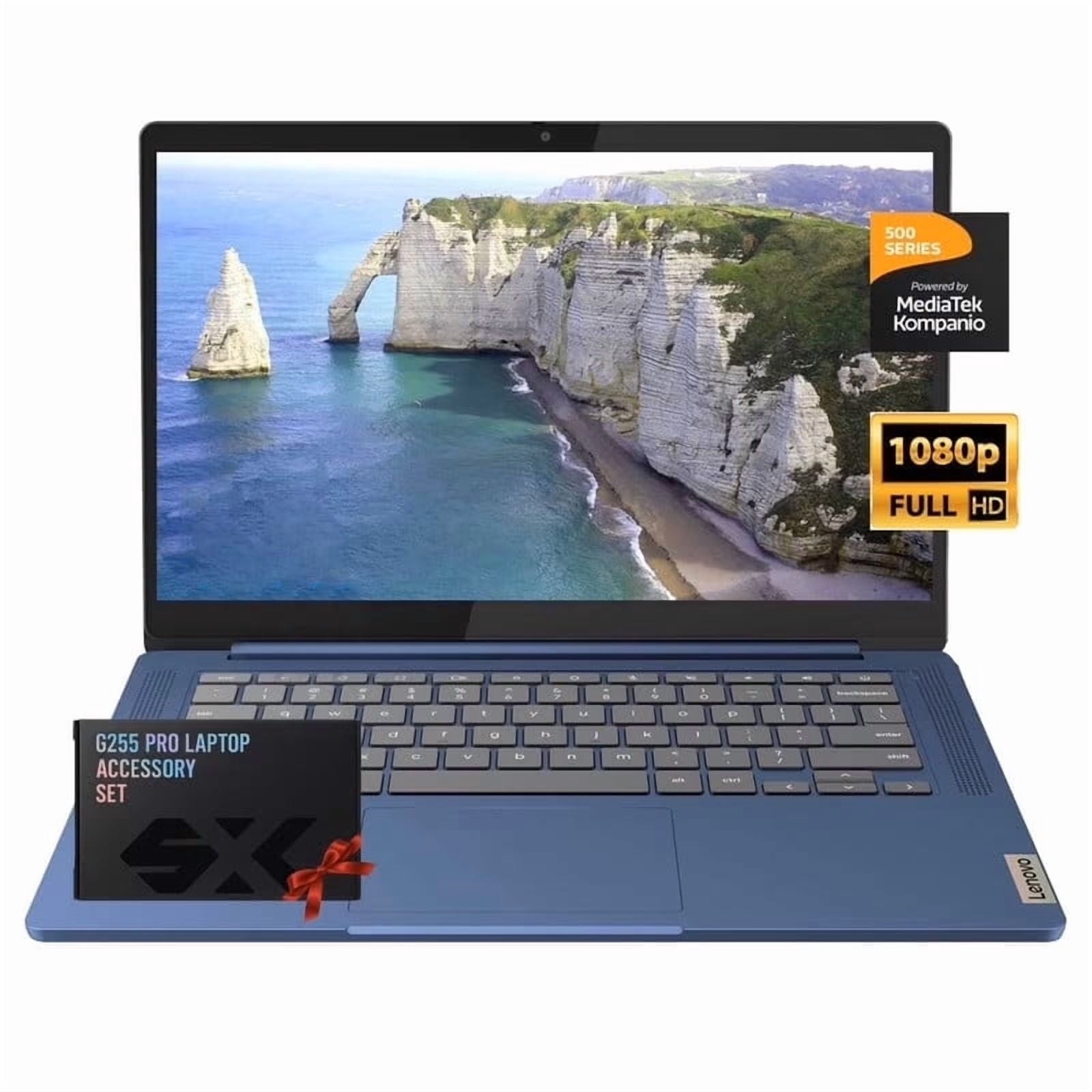 Lenovo Flagship Chromebook, 14'' FHD Slim Thin Light Laptop Computer, 8 ...