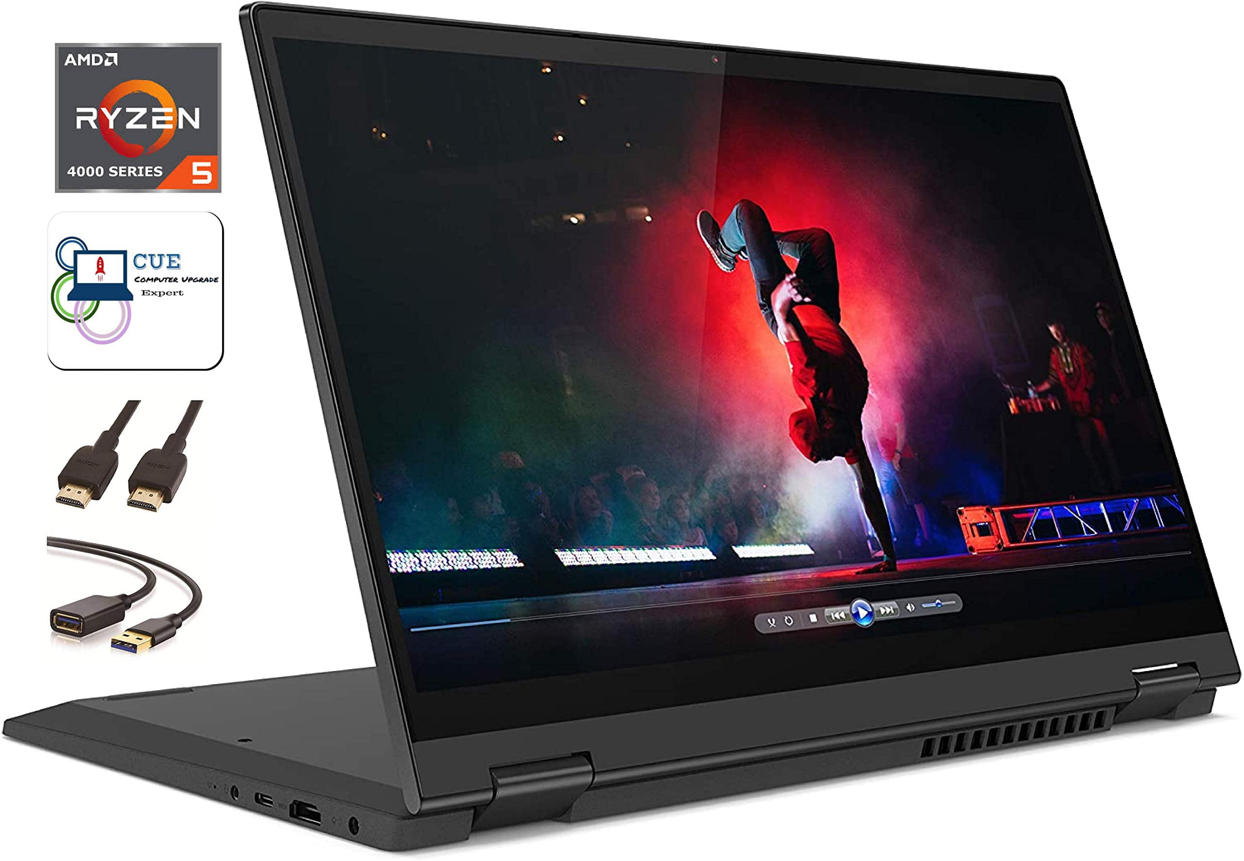 Lenovo Flex 5 14" 2-in-1 Convertible Touchscreen FHD Laptop Computer PC ...