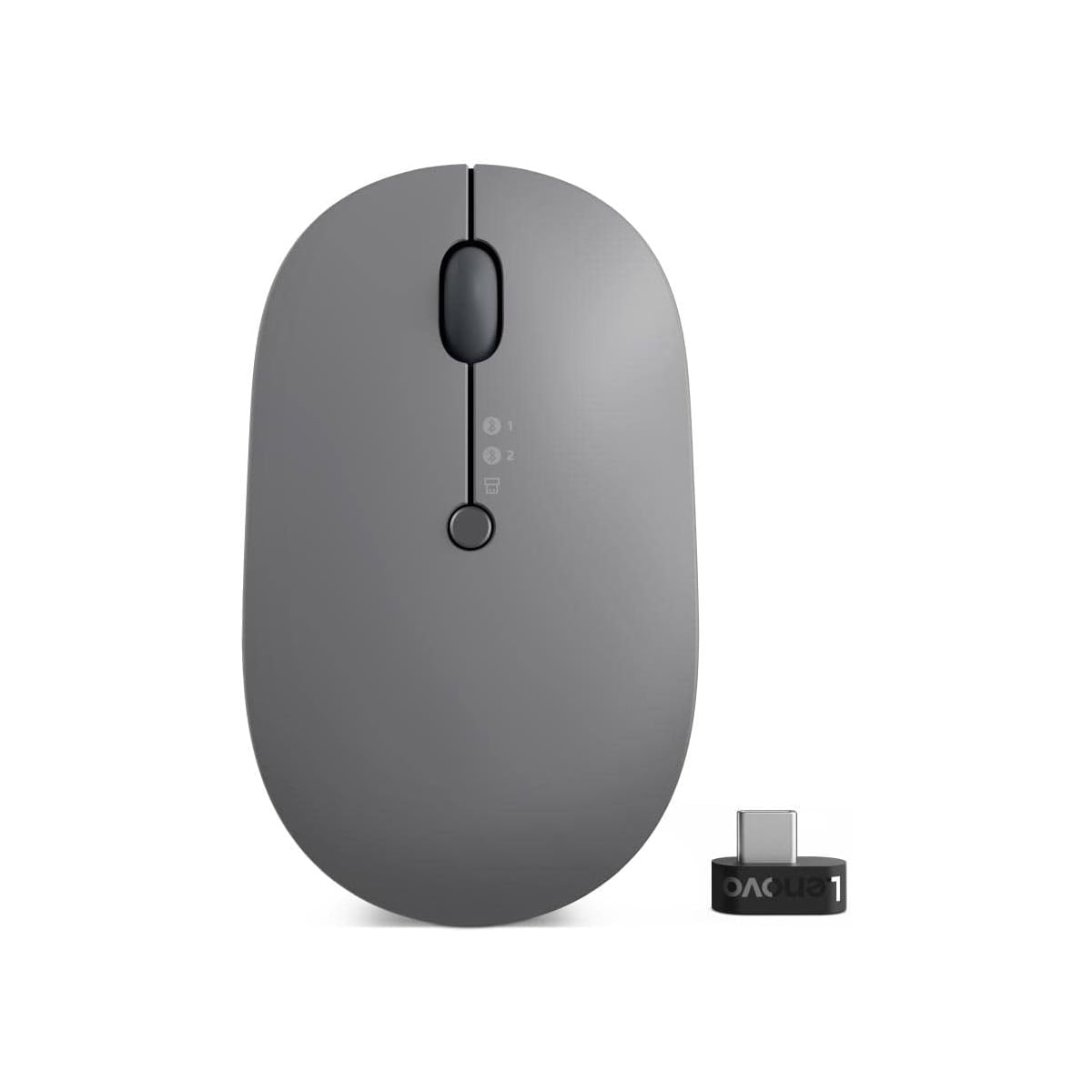 Lenovo Go Wireless Multi-Device Mouse (Storm Grey) - Lenovo Go Wireless ...