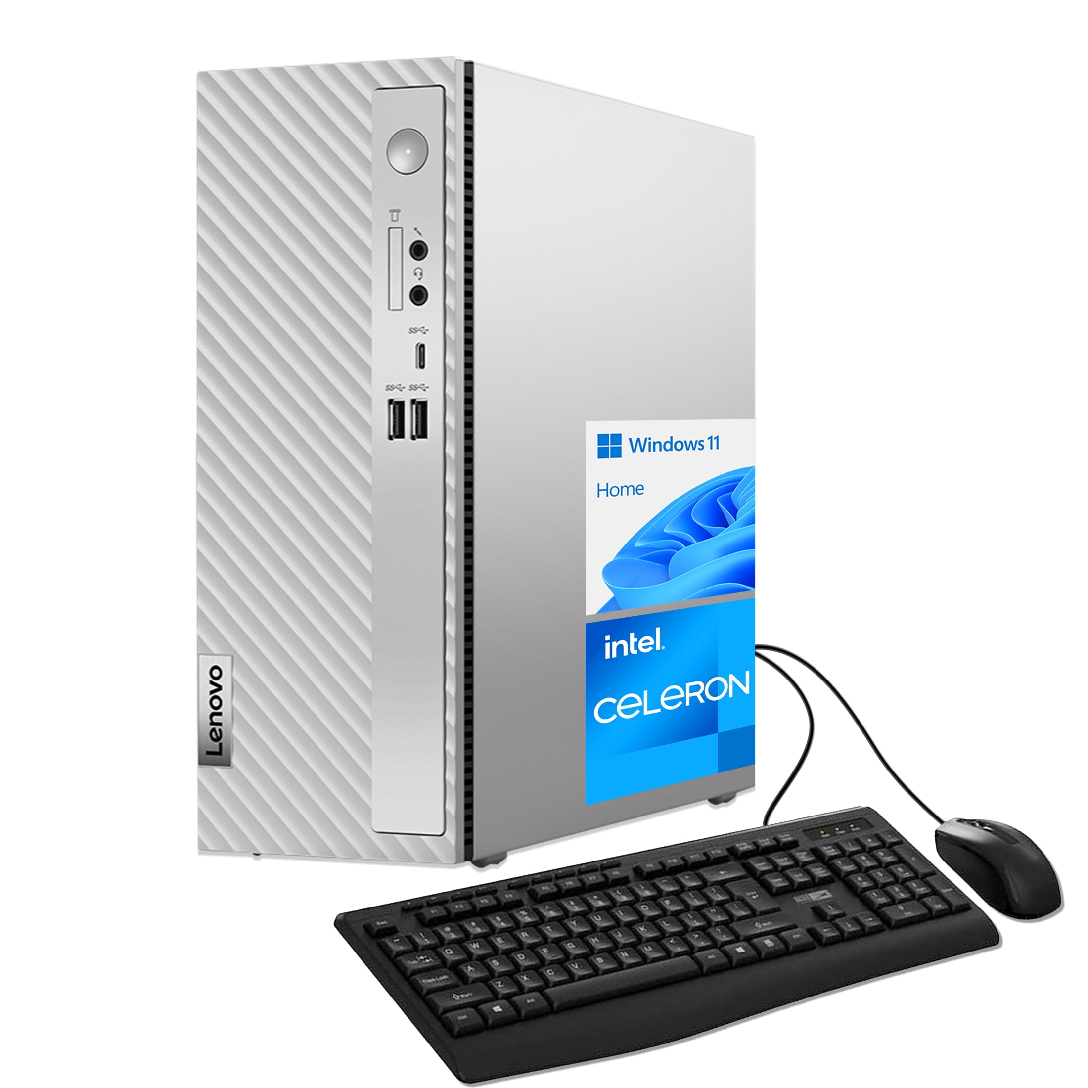 Lenovo IdeaCentre 3 Daily SFF Desktop, Intel Celeron G6900, 8GB RAM ...