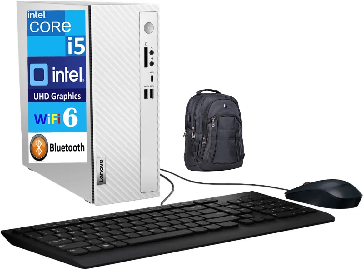 Lenovo IdeaCentre 3 Everyday Value Desktop (Intel i5-14400, 16GB DDR4 ...