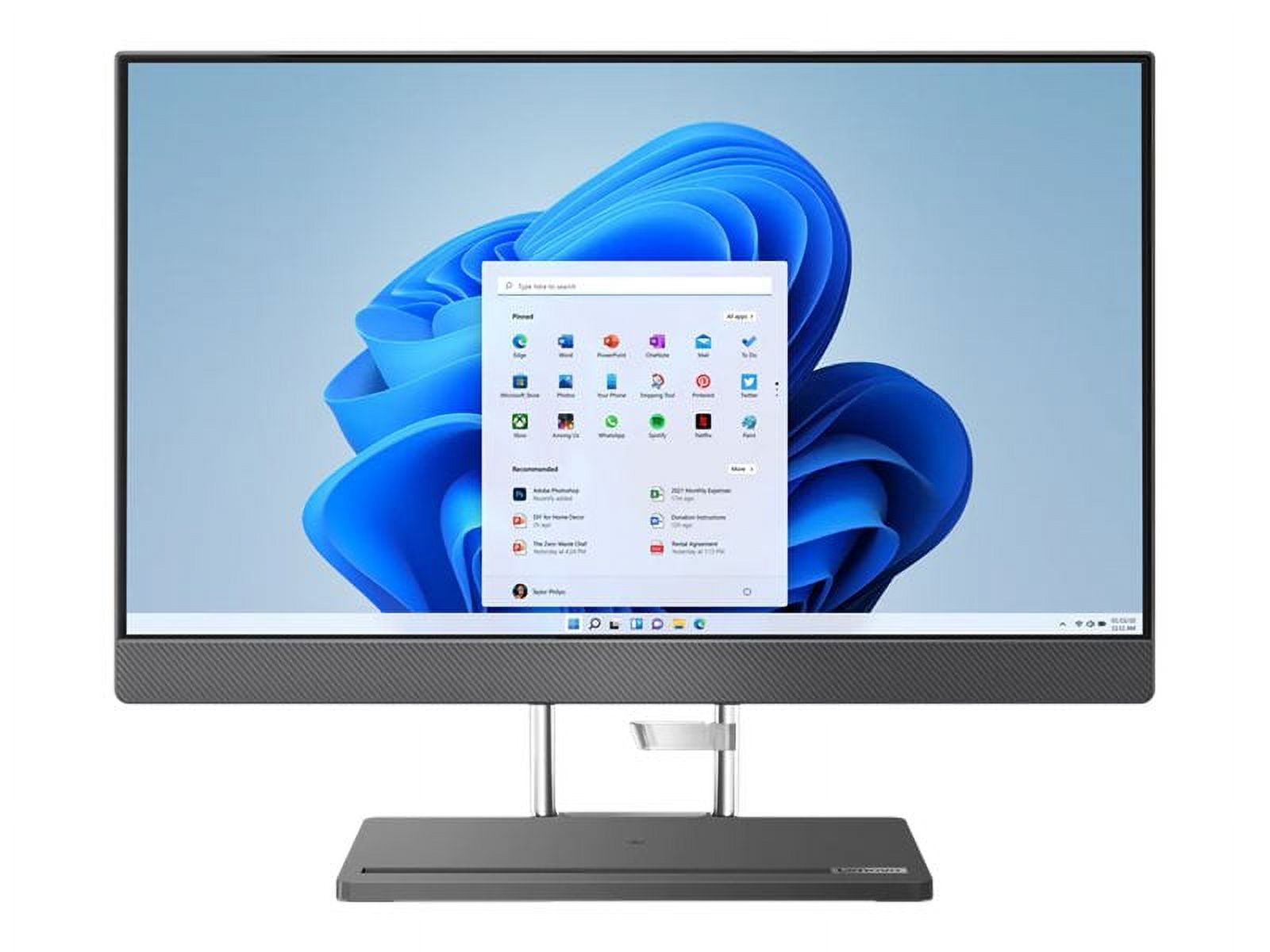 Lenovo IdeaCentre AIO 5 24IAH7 F0GR - All-in-one - with stand - Core i5 ...
