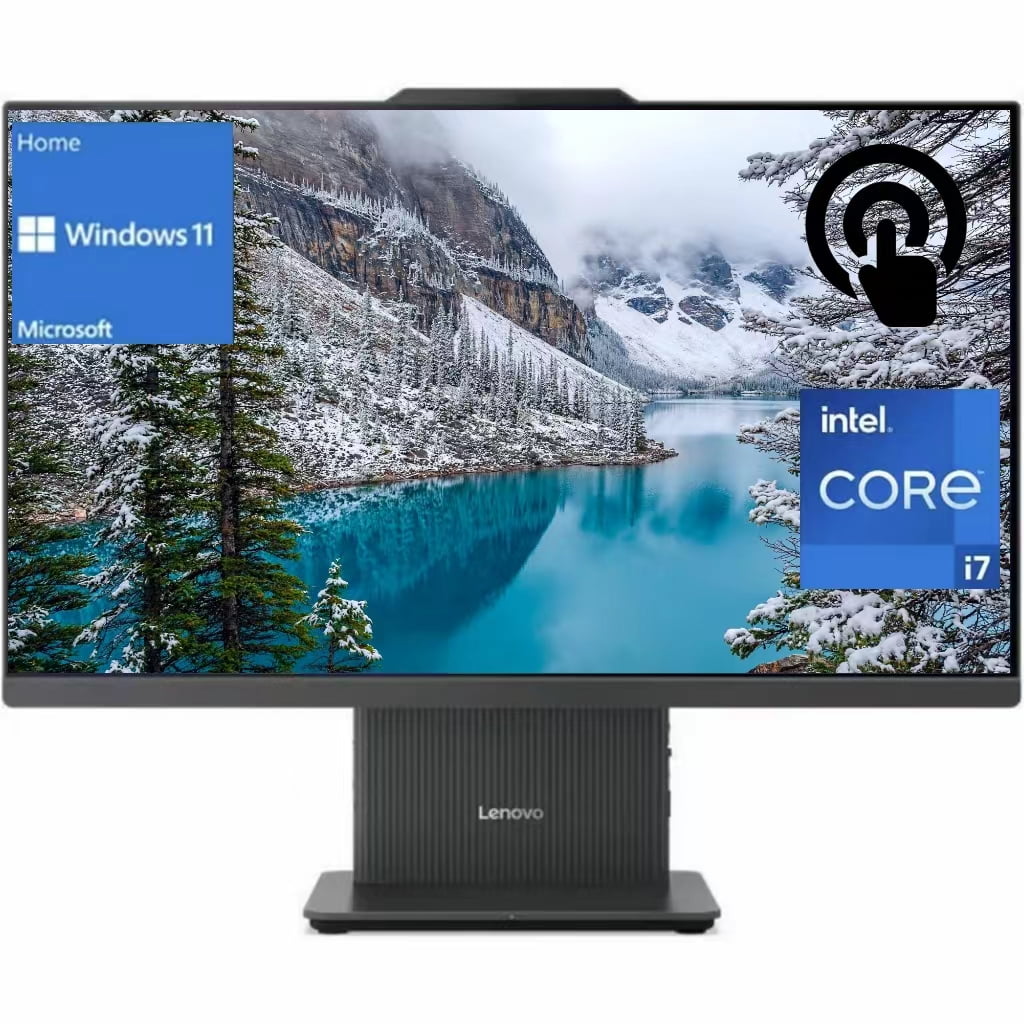 Lenovo IdeaCentre 27" QHD Touch Display Computers, 13th Gen Intel Core ...
