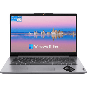 Lenovo IdeaPad 1i 14" Laptop. Intel Celeron N4500, 4GB , 128GB eMMC ...