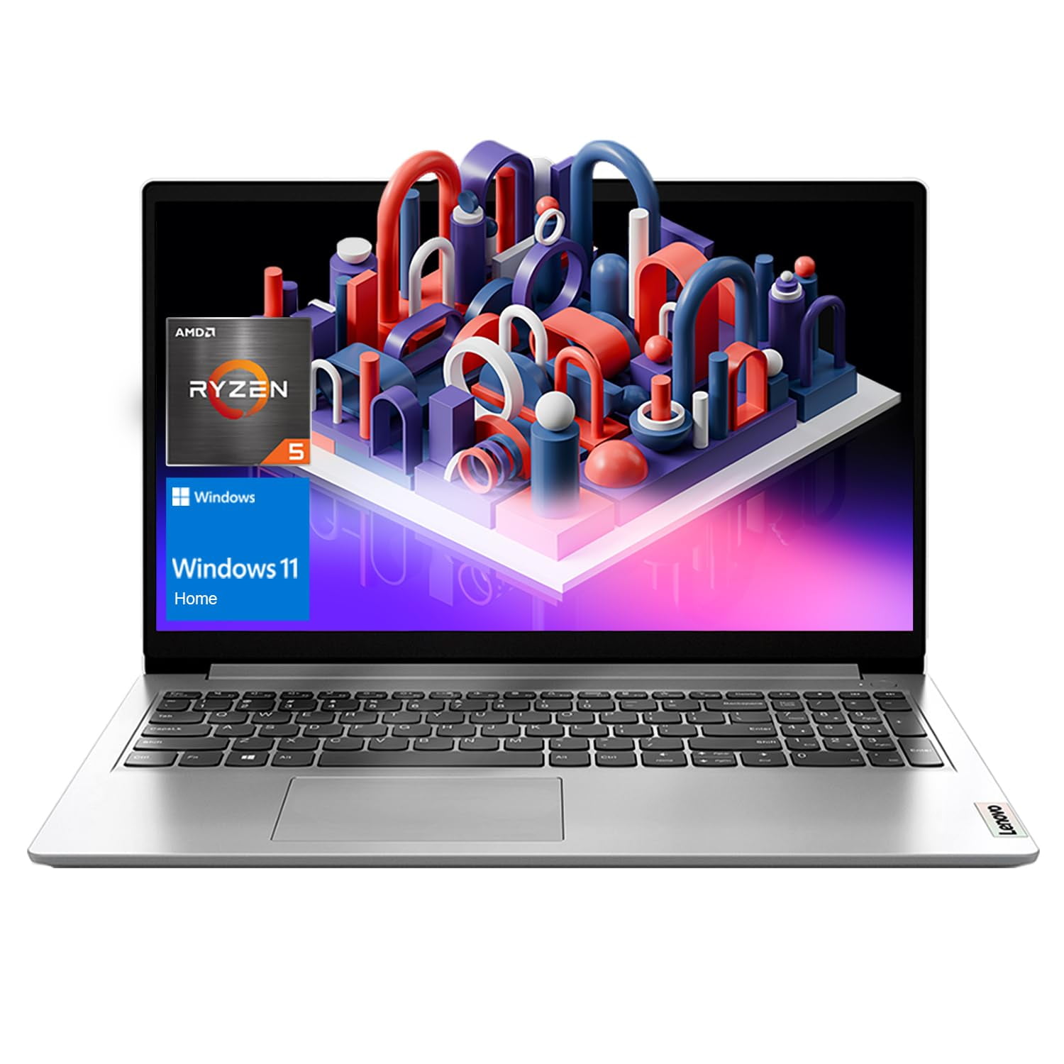 Lenovo IdeaPad 1 Daily Traditional Laptop, 15.6" FHD Screen, AMD Ryzen 5 5500U (Beats i7-1185G7 ...