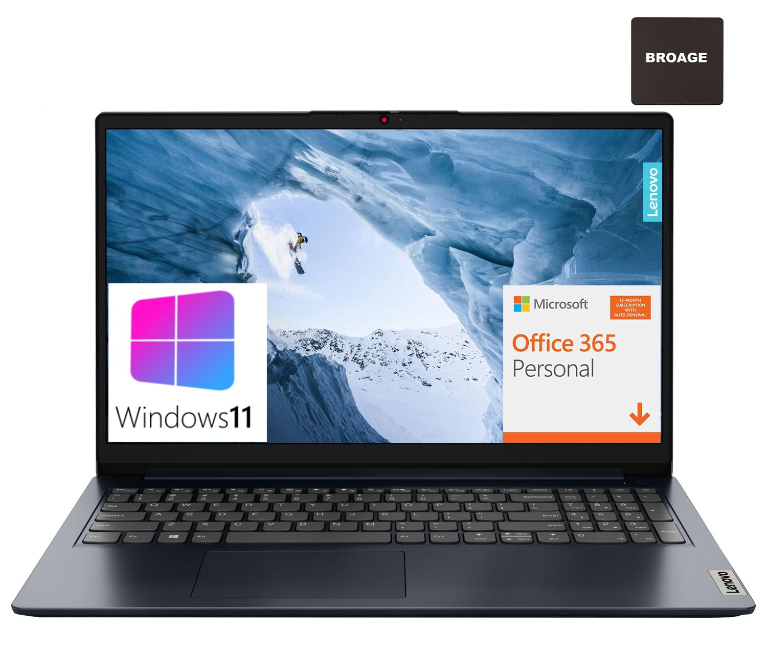 Lenovo IdeaPad 1 Laptop Computer, 15.6" FHD, Intel Pentium Silver N6000 ...