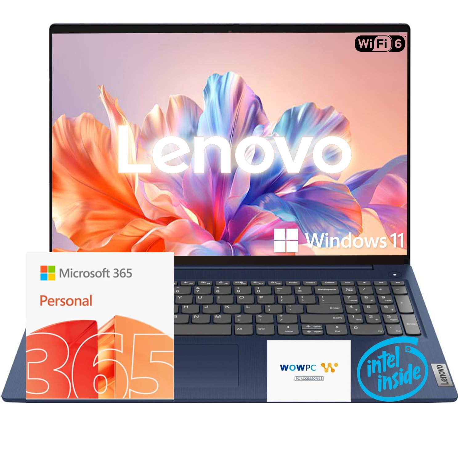Lenovo IdeaPad 15.6" Laptop, 12GB RAM, Dual Storage: 1TB SSD + 128GB ...