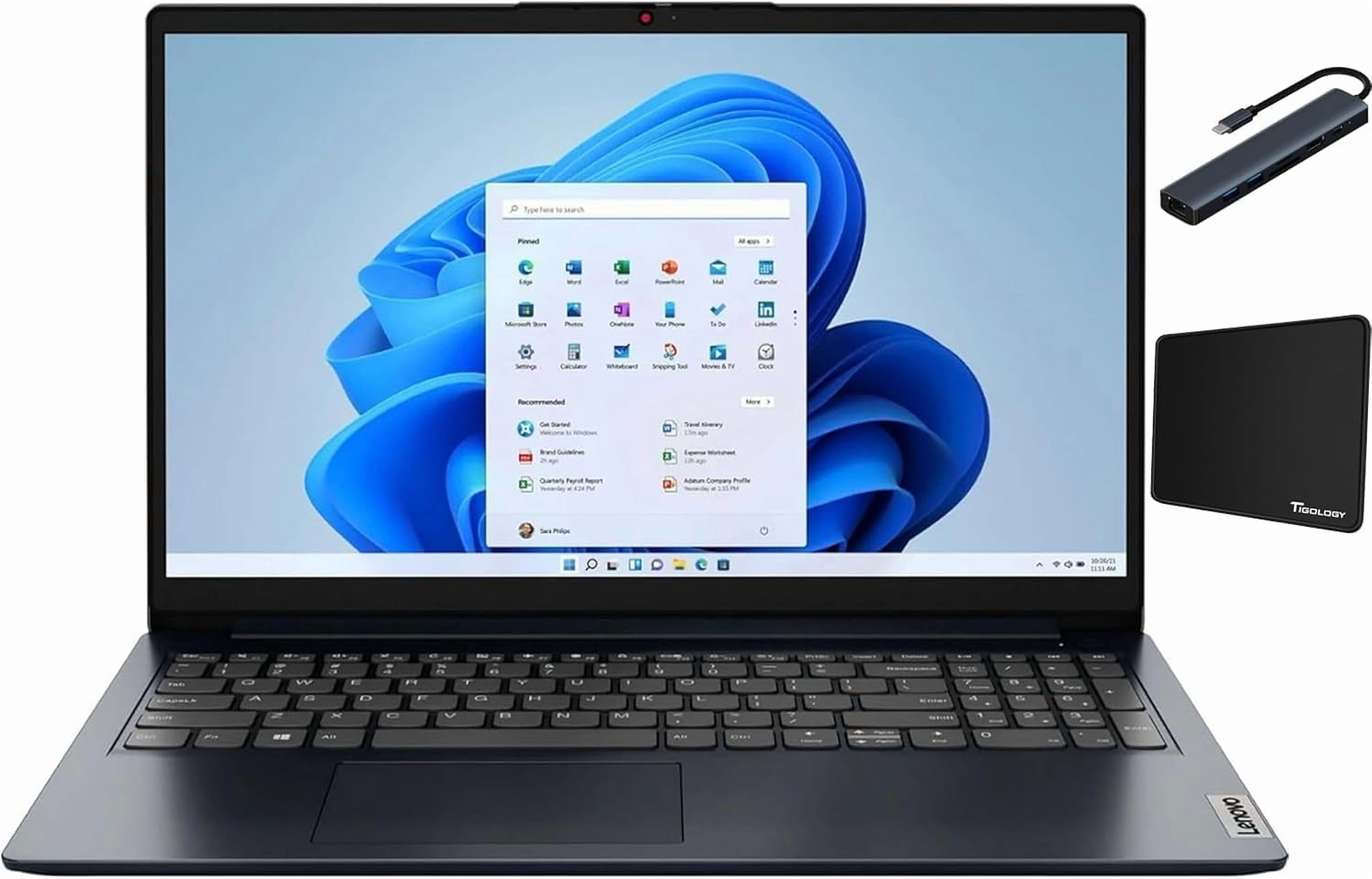 Lenovo IdeaPad 1i 15.6" FHD Touchscreen Laptop, Intel Core i5-1335U ...