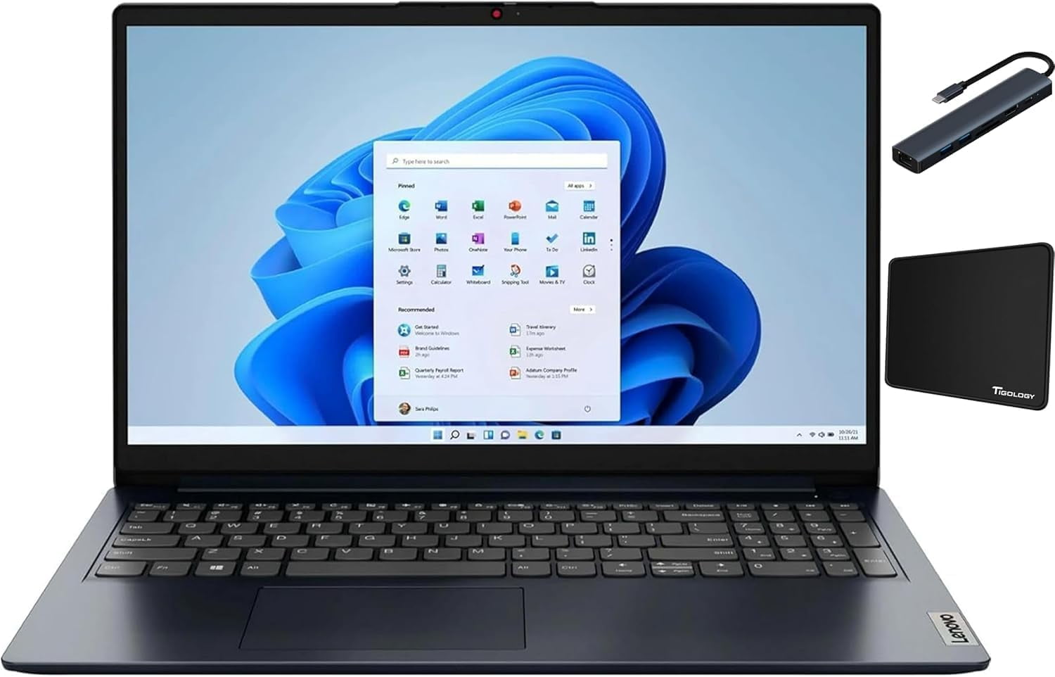 Lenovo IdeaPad 1i 15.6" FHD Touchscreen Laptop, Intel Core i5-1335U ...