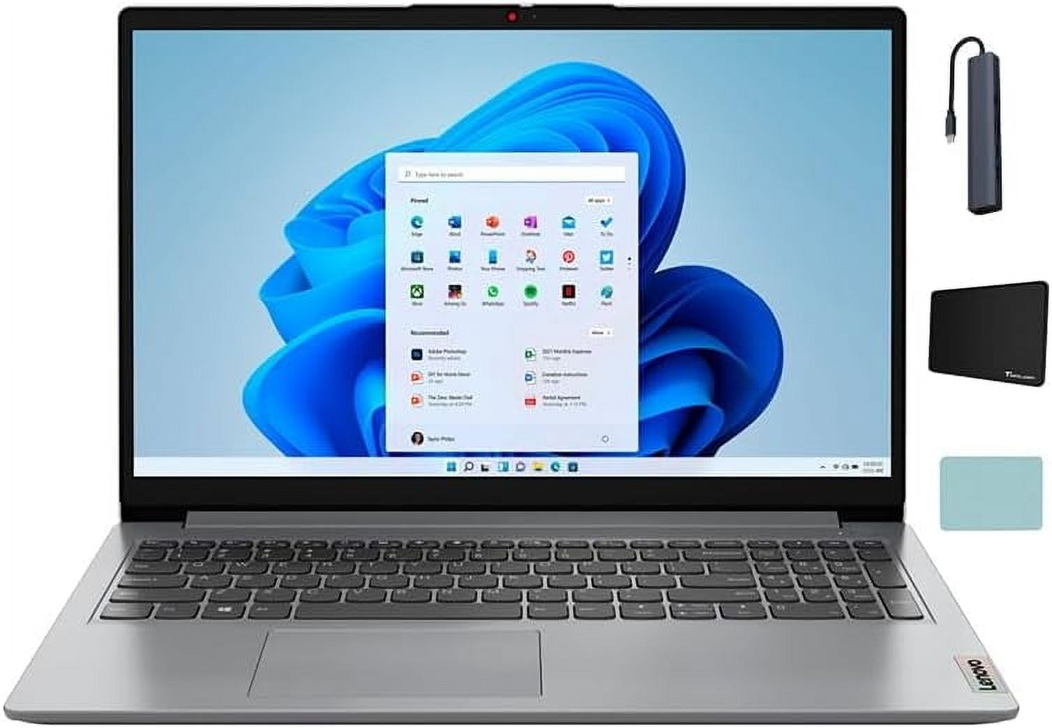 Lenovo IdeaPad 1i 15.6" Full HD Touchscreen Laptop, Intel Core i3-1215U ...