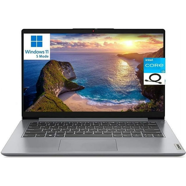 Lenovo IdeaPad 1i Laptop, 14" HD Display, Intel Core i3-1215U Processor ...