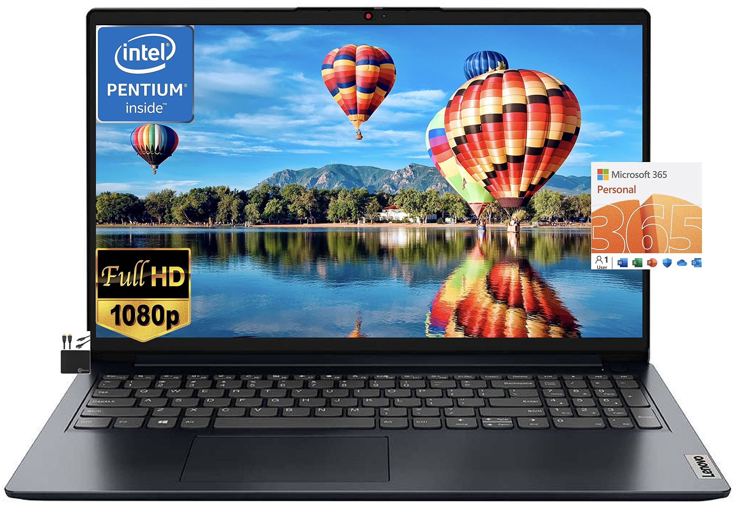 Lenovo IdeaPad 2023 Newest Laptop,15.6'' FHD Anti-Glare Display,Quad ...