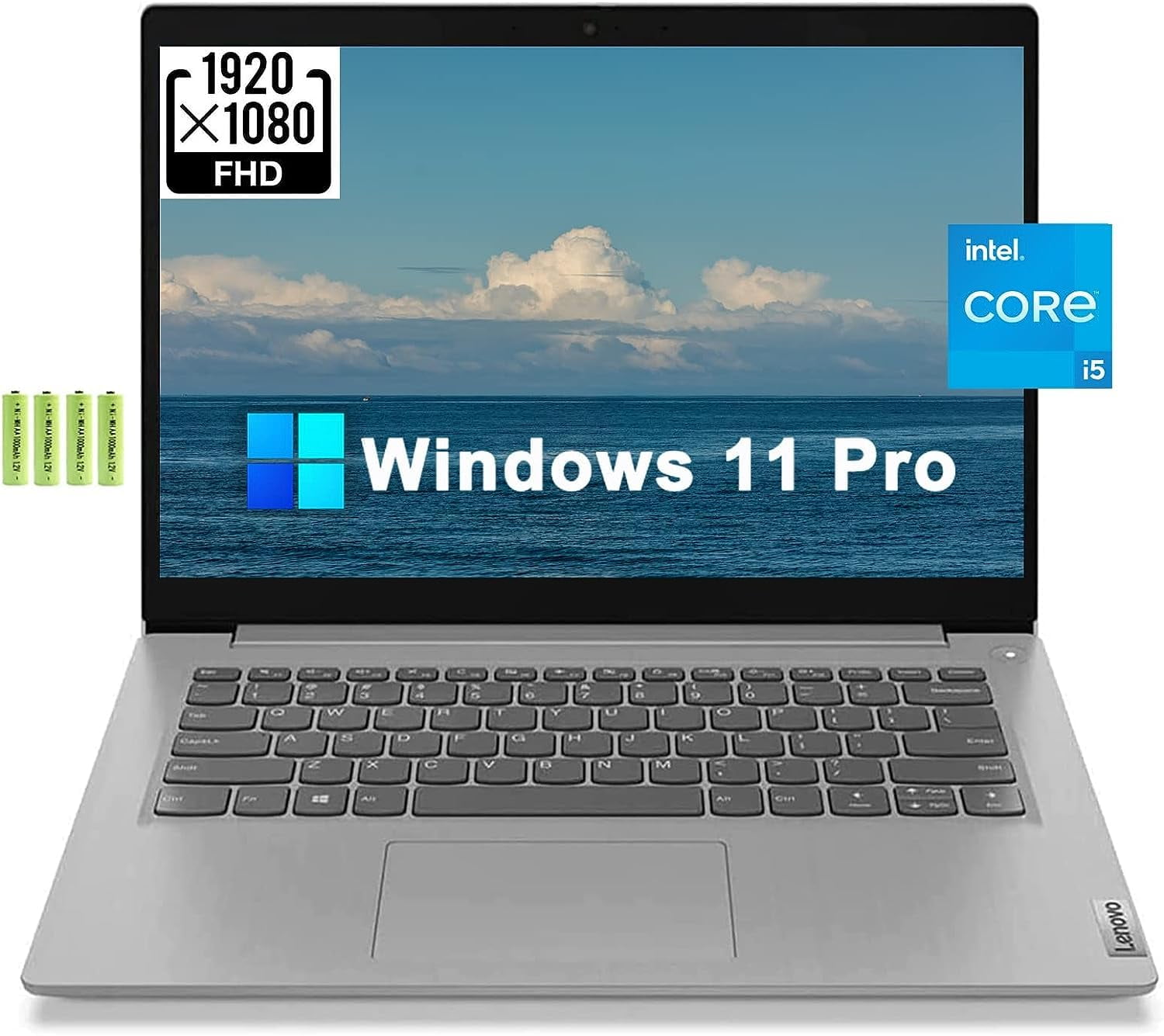 Lenovo IdeaPad 3 14" FHD Business Laptop Computer[Windows 11 Pro], Intel Quad-core i5-1135G7 ...