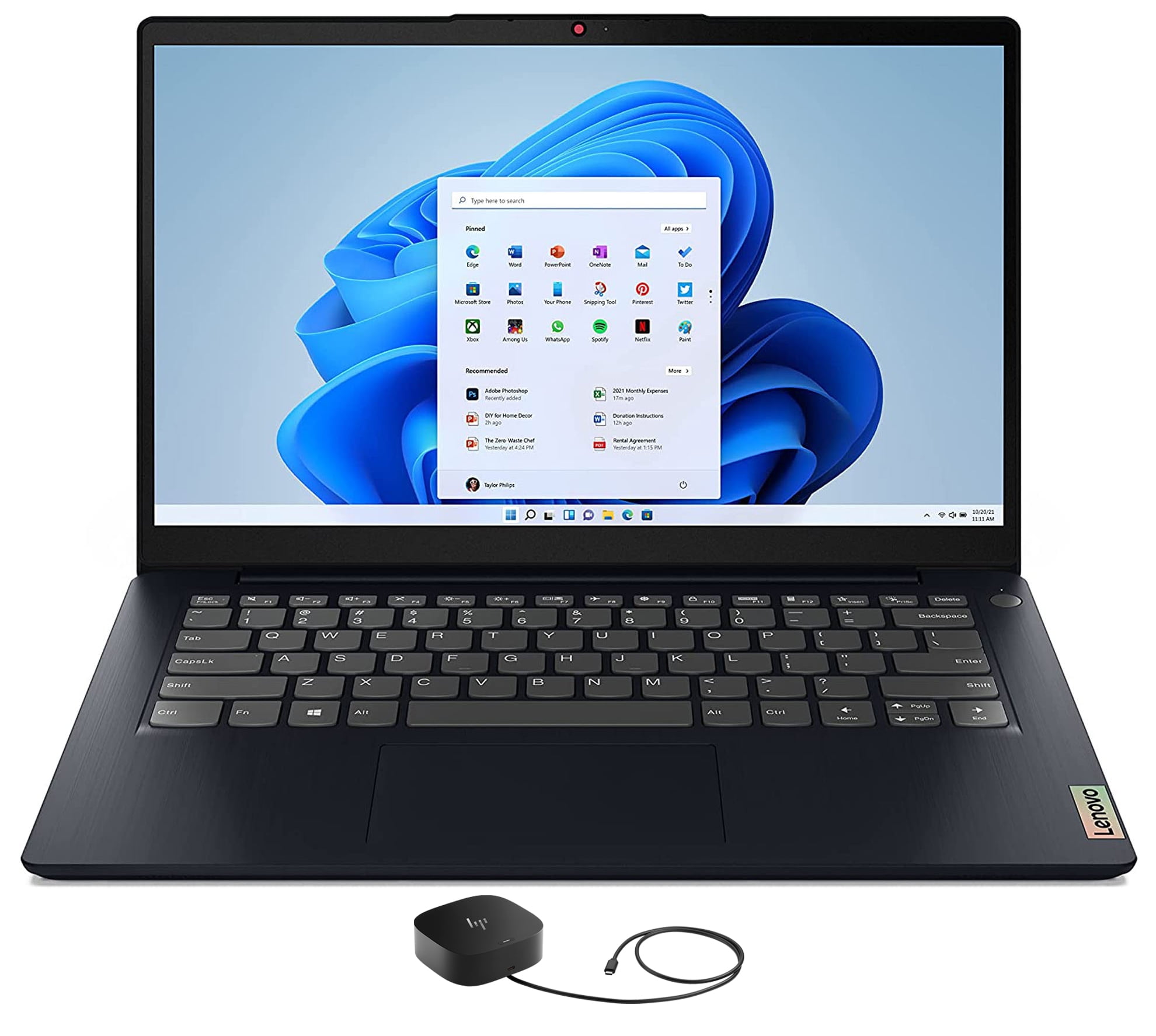 Lenovo IdeaPad 3 14ALC6 Home/Business Laptop (AMD Ryzen 5 5500U 6-Core ...