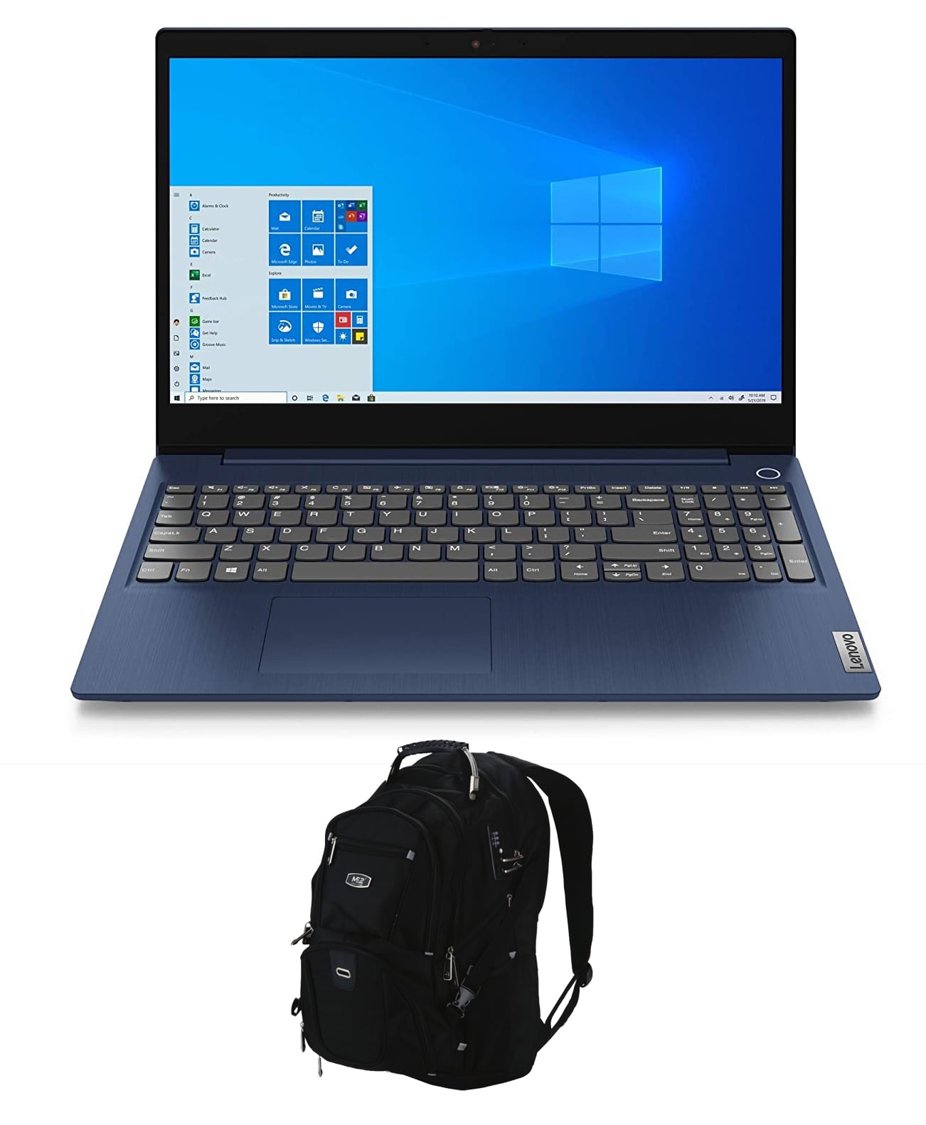 Lenovo IdeaPad 3 Home/Business Laptop (AMD Ryzen 7 5700U 8-Core, 15.6in ...