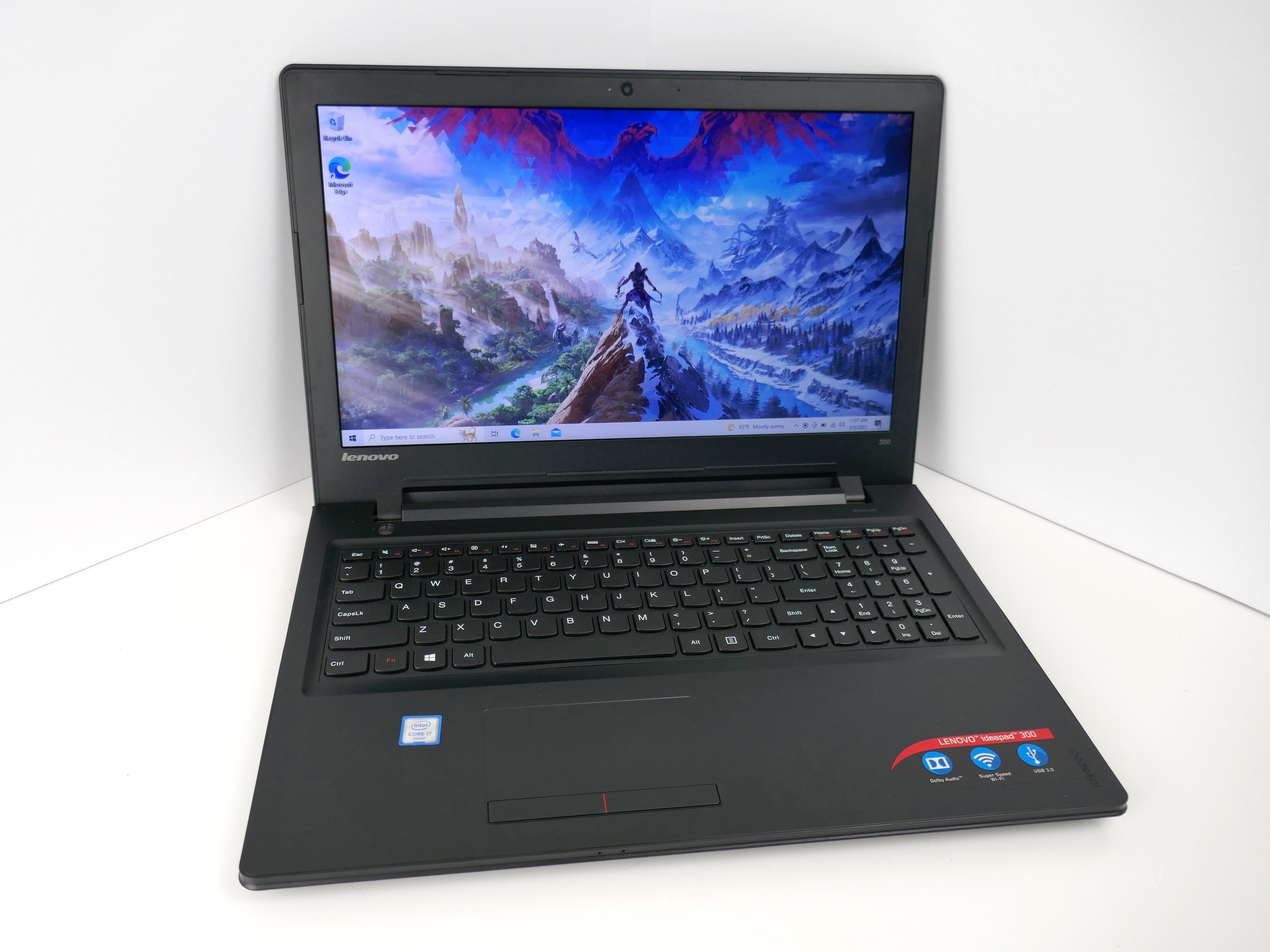 Pre-Owned Lenovo IdeaPad 300-15ISK Laptop Intel Core i7-6500U, 8GB RAM ...