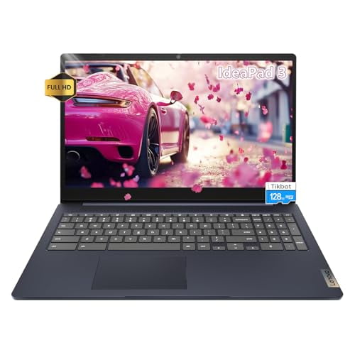 Lenovo IdeaPad 3i Chromebook Laptop 15.6 inch FHD Large Screen - 8GB ...