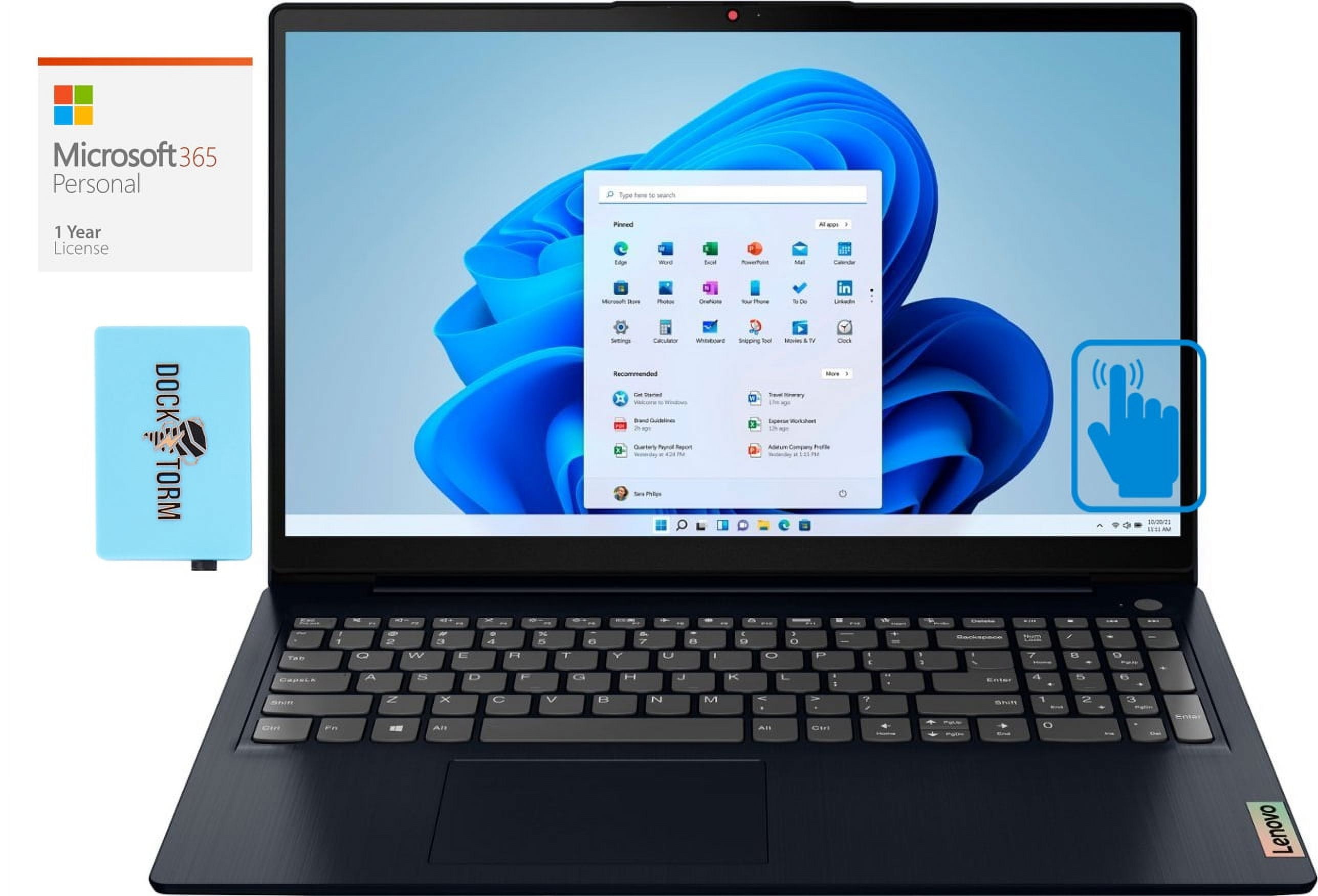 Lenovo IdeaPad 3i Home/Business Laptop (Intel i5-1155G7 4-Core, 15.6in ...