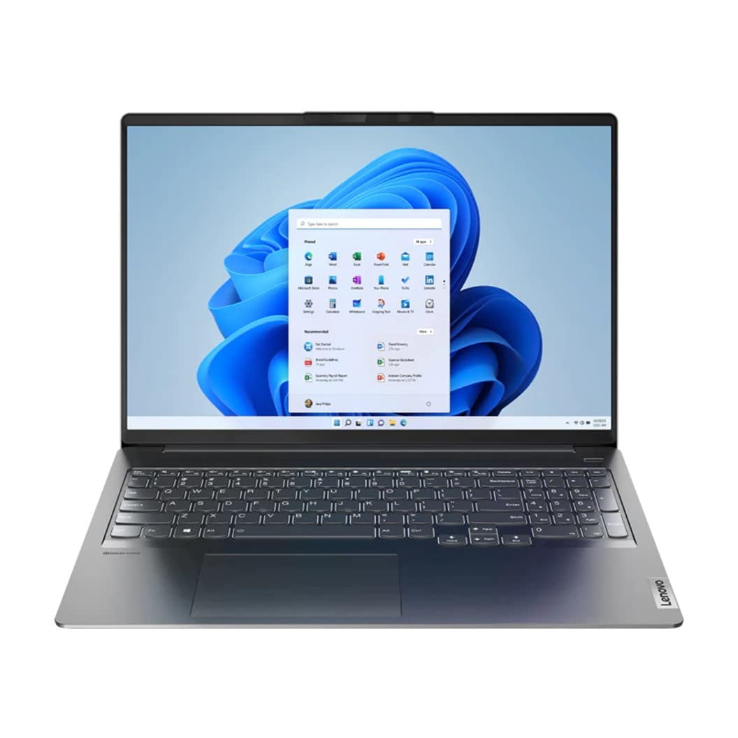 Lenovo IdeaPad 5 Pro Laptop, 16'' QHD (2560x1600) IPS, AMD 6-Core Ryzen ...
