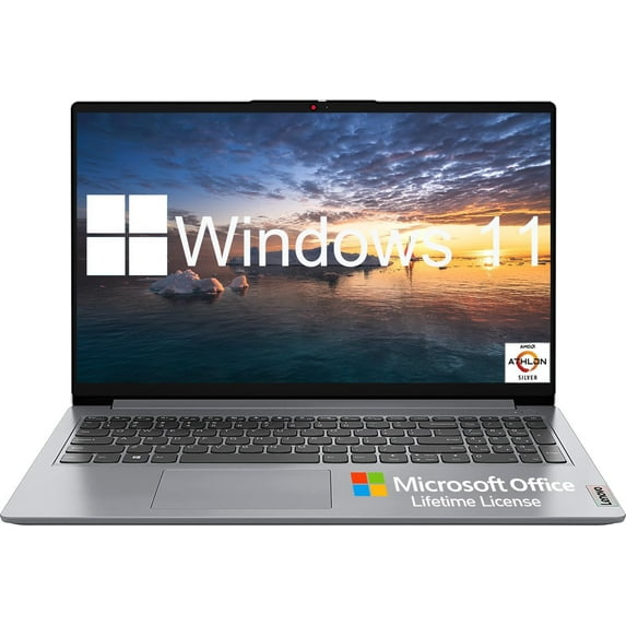 Lenovo IdeaPad Laptop for College Students, 15.6" HD Display, AMD ...