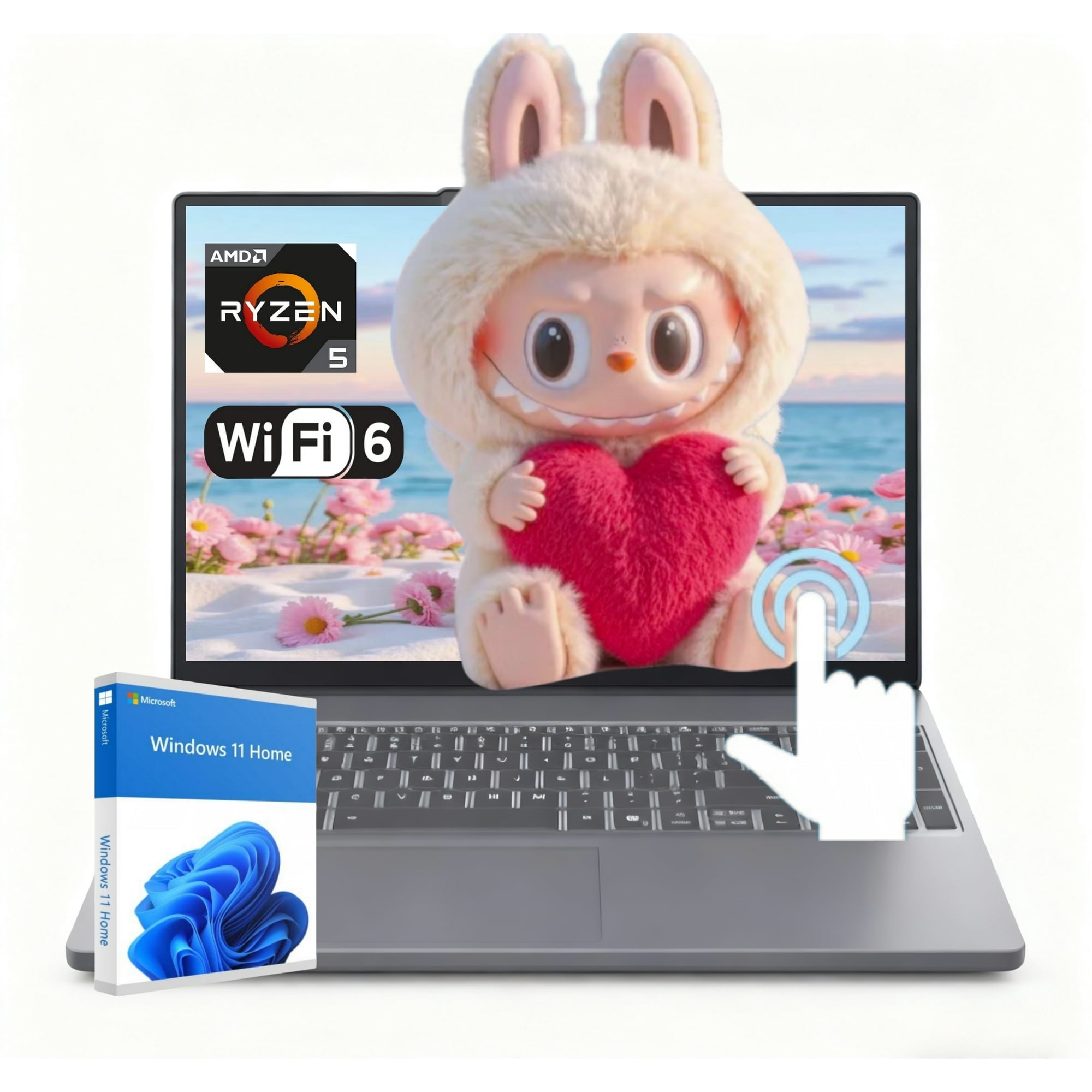 Lenovo IdeaPad Slim 3 15.3" WUXGA (1920 x 1200) Touch Laptop, AMD Ryzen ...