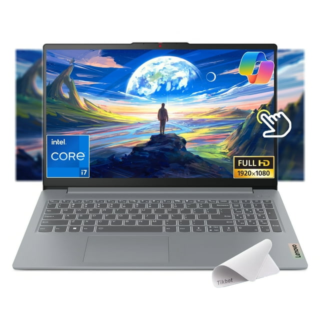 Lenovo IdeaPad Slim 3i 15.6" Laptop, FHD Touchscreen, Intel Core i7 ...