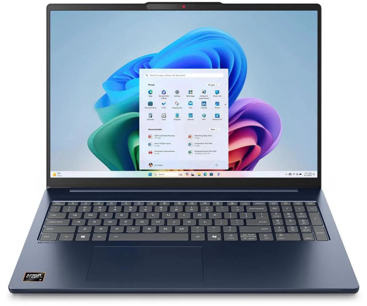 Lenovo IdeaPad Slim 5 16AKP10 2025 Laptop 16" WUXGA IPS Touchscreen 8 ...