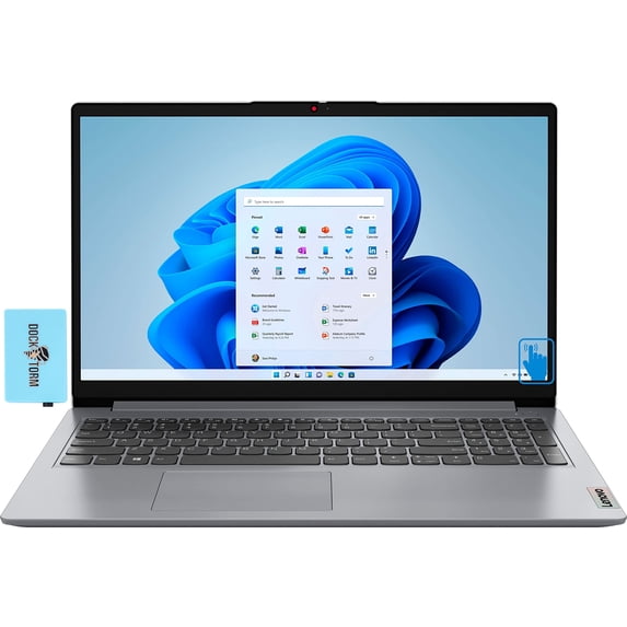 Lenovo Ideapad 1 15.6" 60Hz Touch FHD IPS Laptop (AMD Ryzen 7 5700U ...