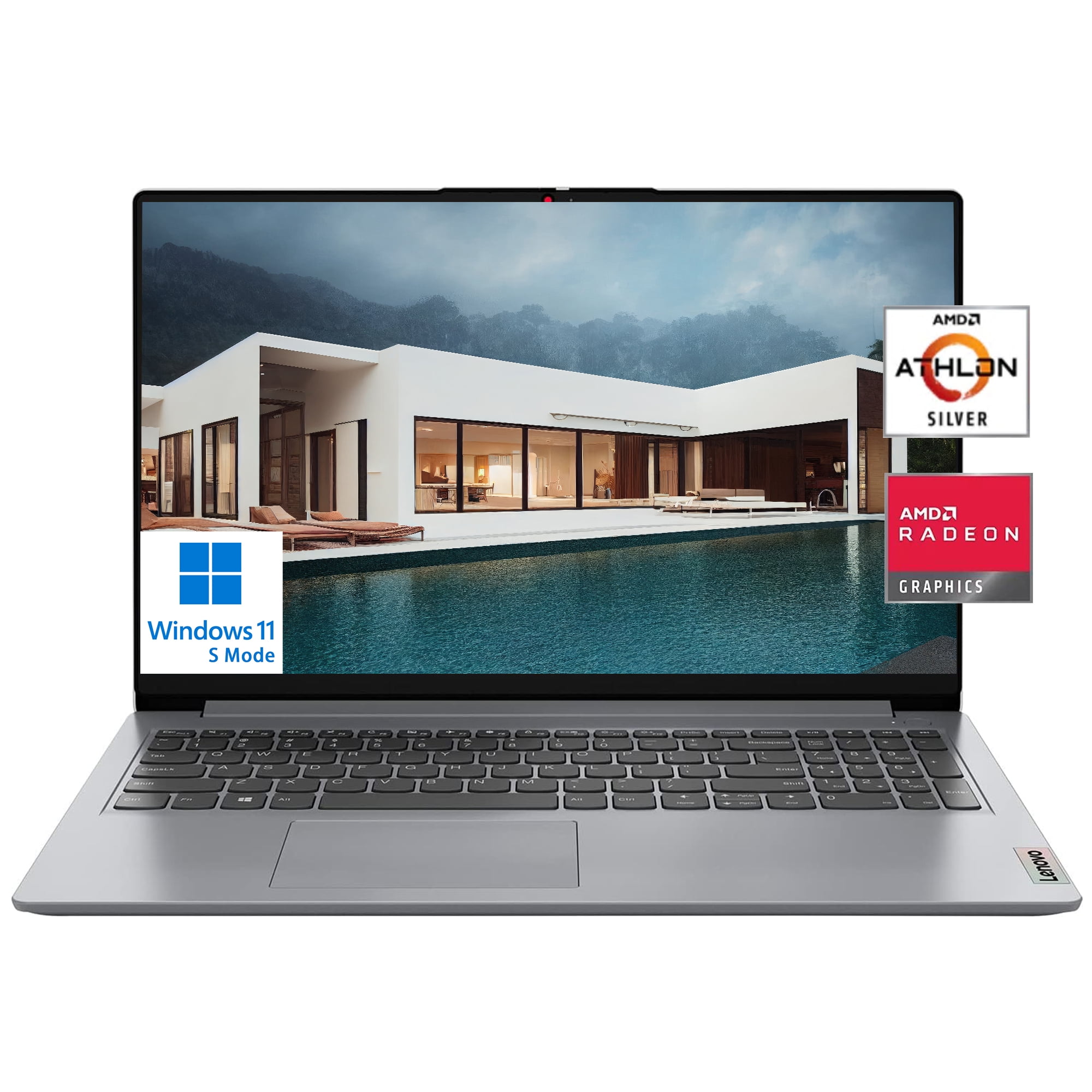Lenovo Ideapad 1 15.6" HD Laptop Computer, AMD Athlon Silver 3050U, 8GB RAM, 256GB SSD, WiFi 6 ...