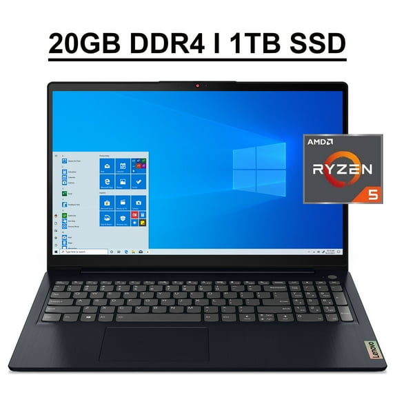 Lenovo Ideapad 3 15 Business Laptop 15.6" FHD IPS Anti-glare ...